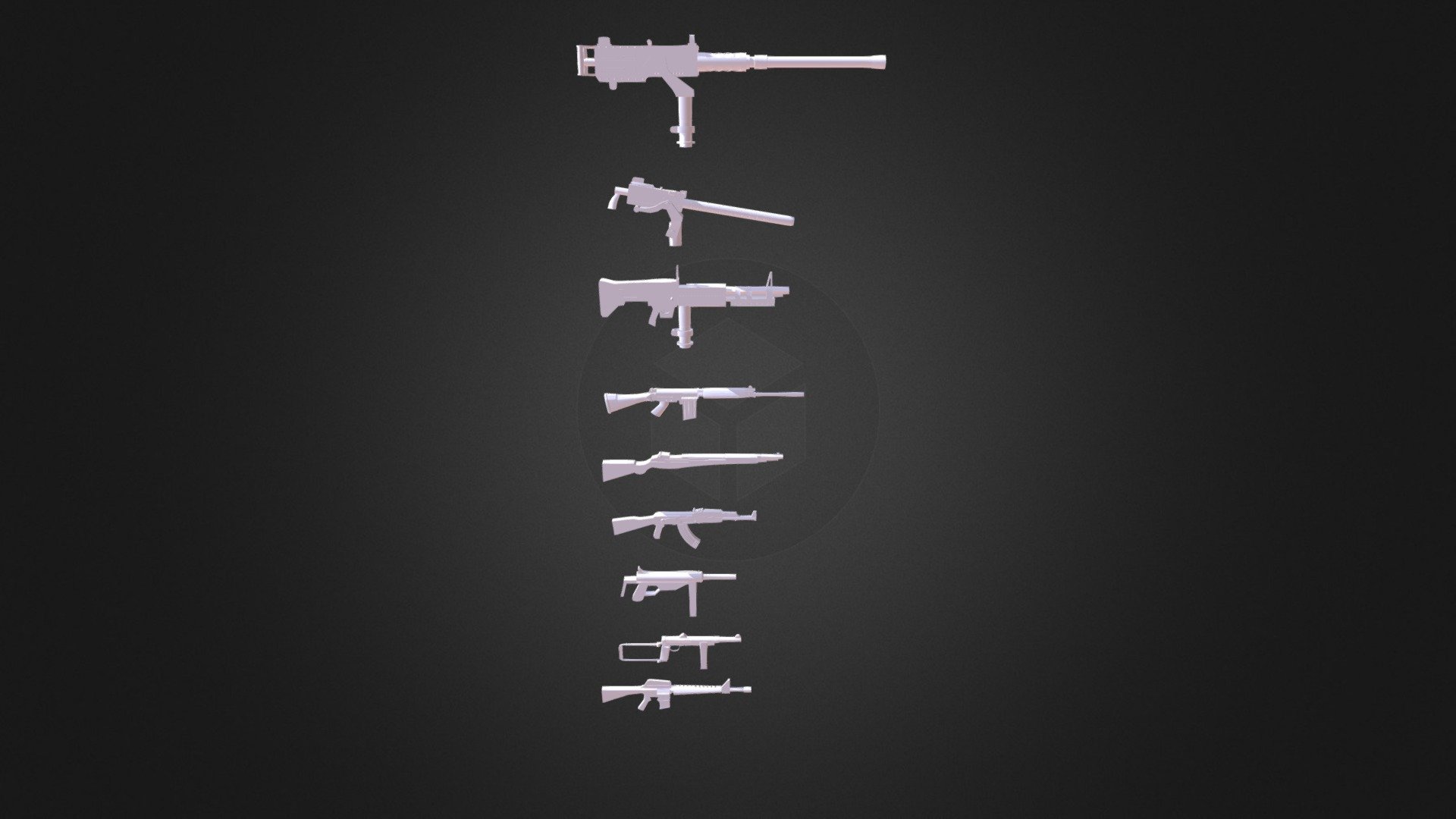Weapon Examples - 3D model by armiesarmy [b357c78] - Sketchfab
