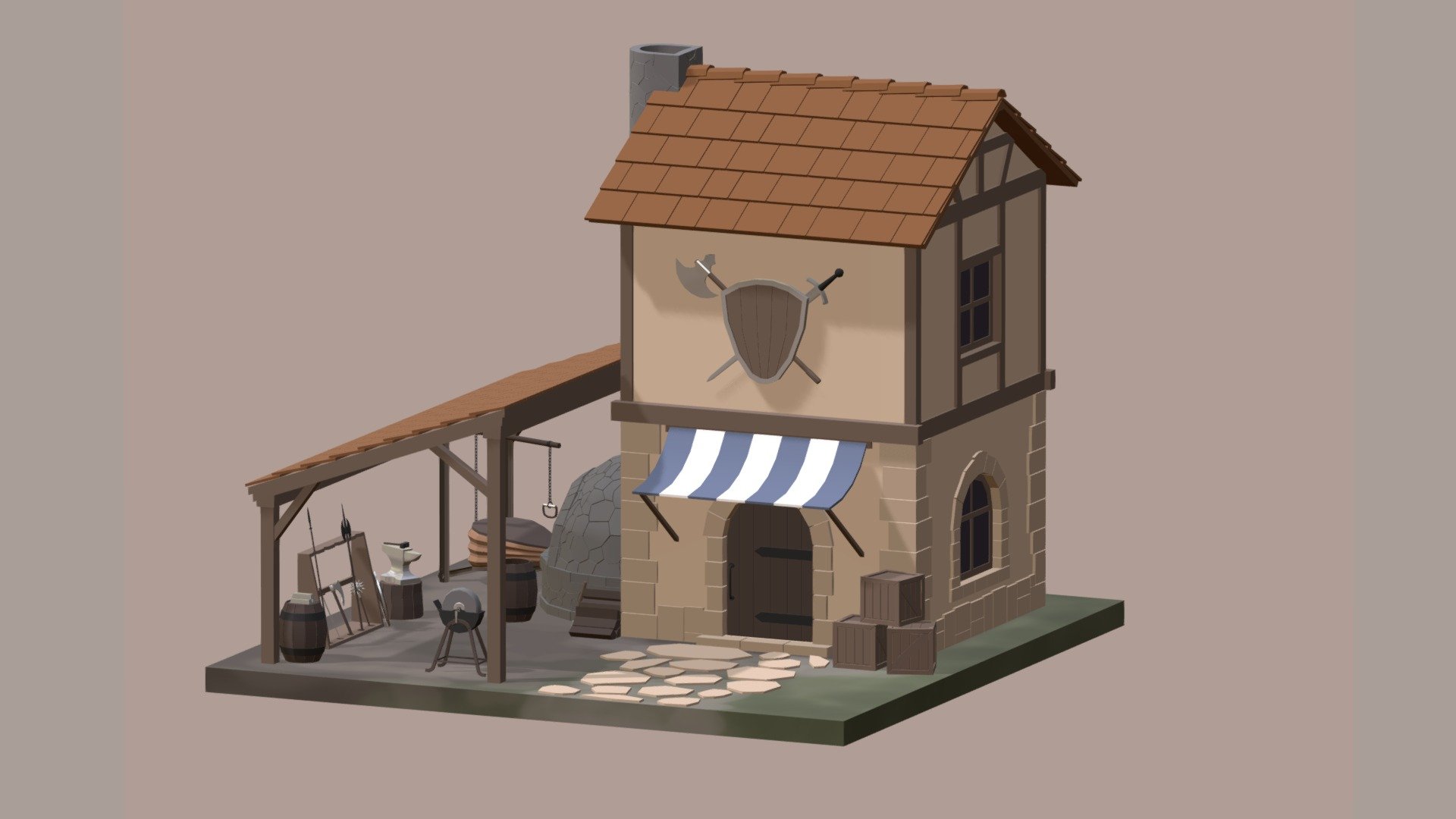 Forge - Buy Royalty Free 3D model by ApprenticeRaccoon [b35818f ...