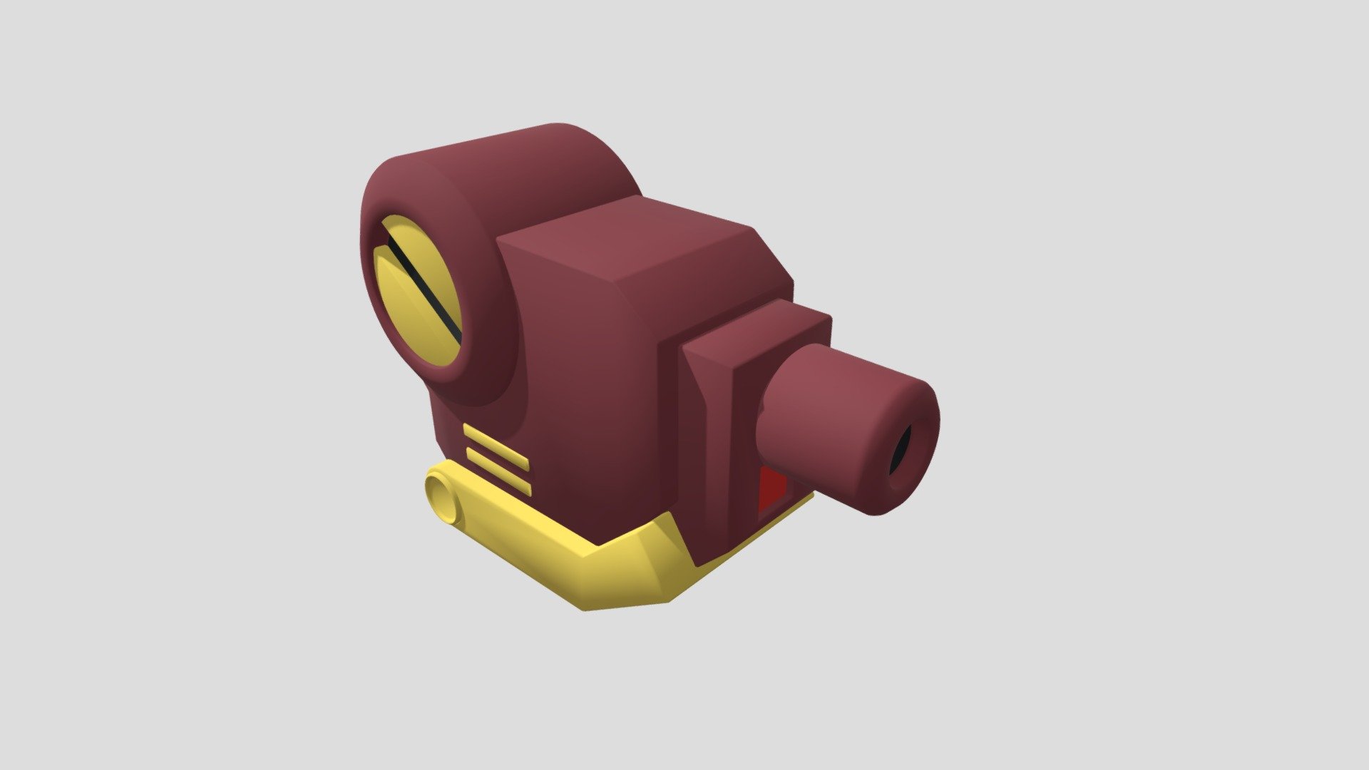 M Cannon Battle Chip - 3D model by redketchum [b359c5c] - Sketchfab
