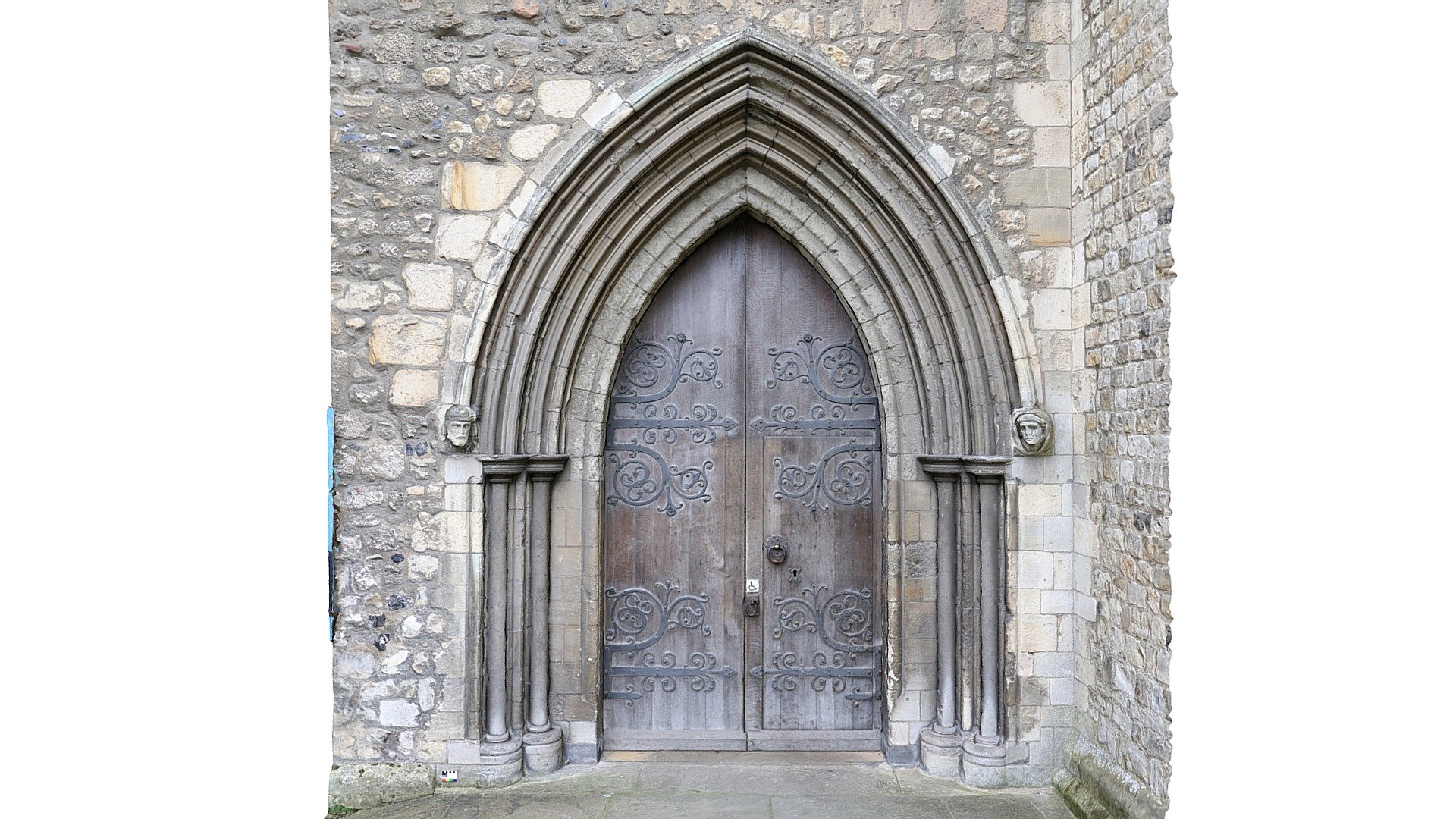 The North Door c.1255 - 3D model by Rochester Cathedral ...