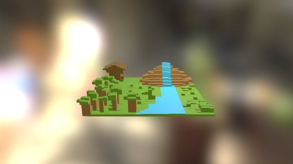 MINECRAFT - 3D model by Doblanc [b35a32b] - Sketchfab