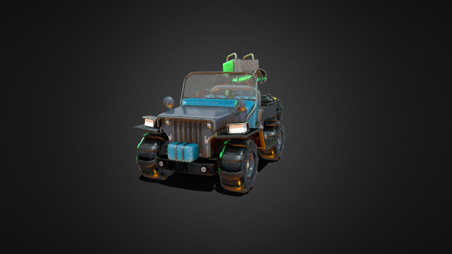 Jeep - 3D model by Render Your Thoughts (@renderyourthoughts) [b35ad90 ...
