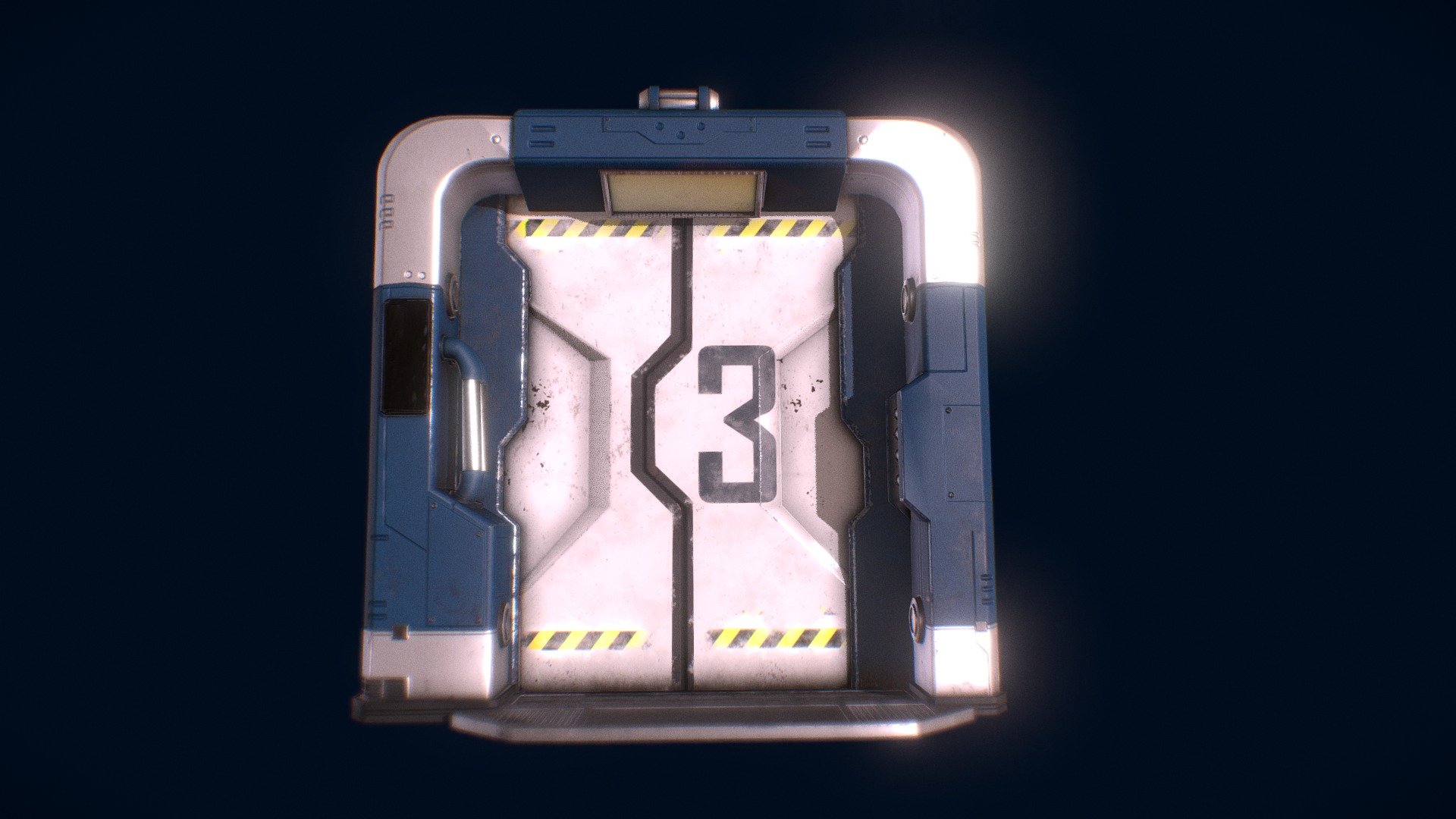 Space Gate - 3D model by kim (@kimquiachon) [b35cae2] - Sketchfab