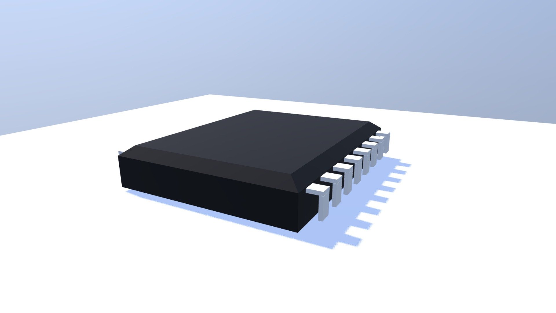 Microchip - 3D model by Hasheem (@LDEUTCHasheem) [b35d0e8] - Sketchfab