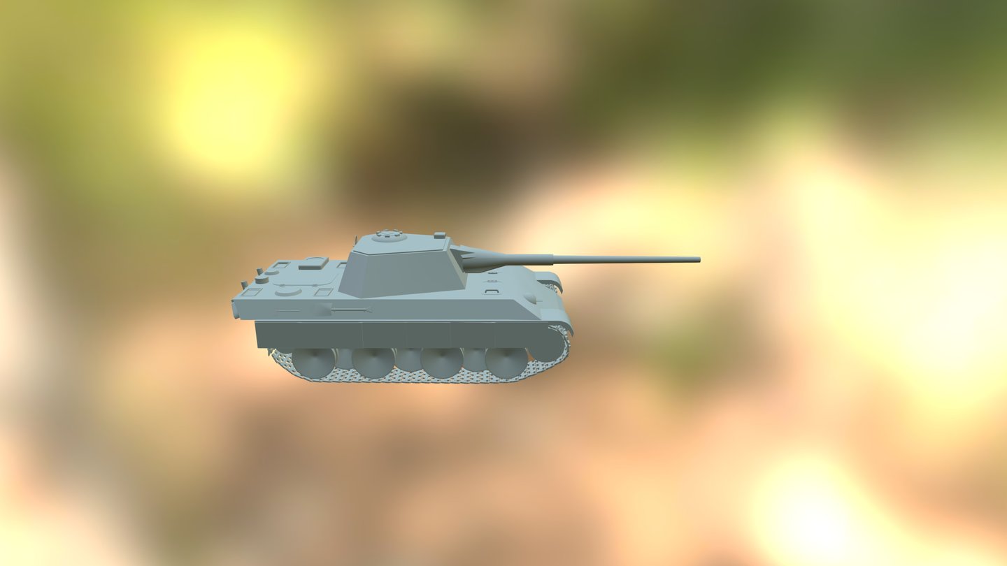 Panther 8.8 - 3D model by animet [b35ed6b] - Sketchfab