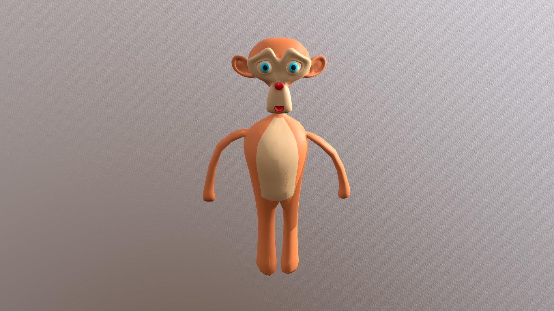 Monkey - 3D model by Perry27 [b35f1c9] - Sketchfab