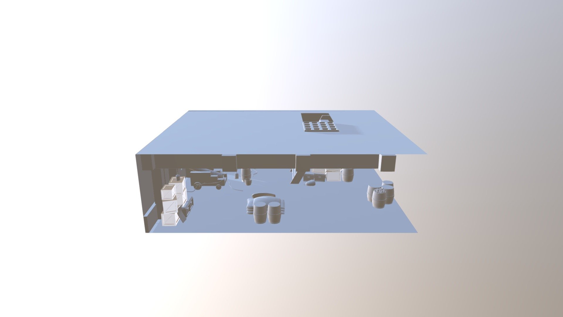 Ship Block Out Pt04 - 3D model by cvrdell [b35f7b0] - Sketchfab