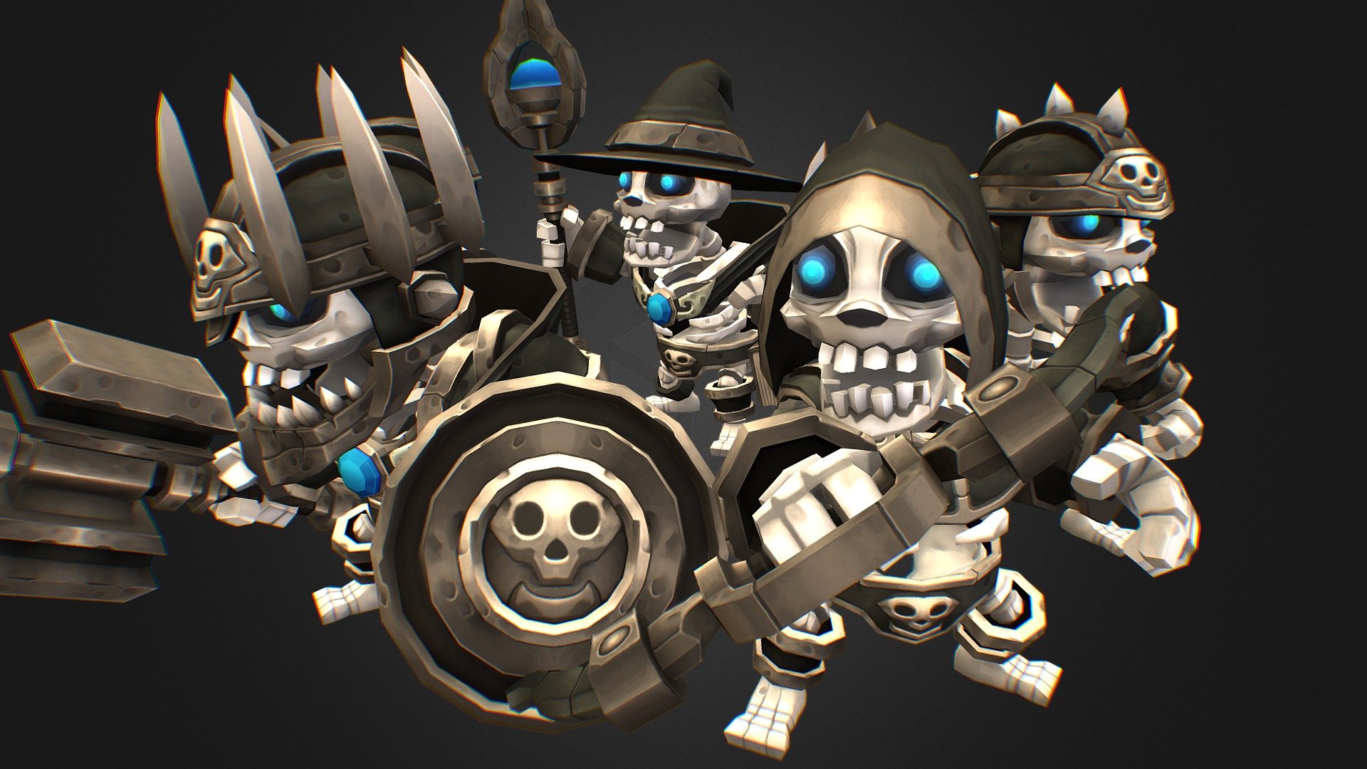 Minions Series - Skeleton - 3D model by Downrain DC (@downraindc3d ...