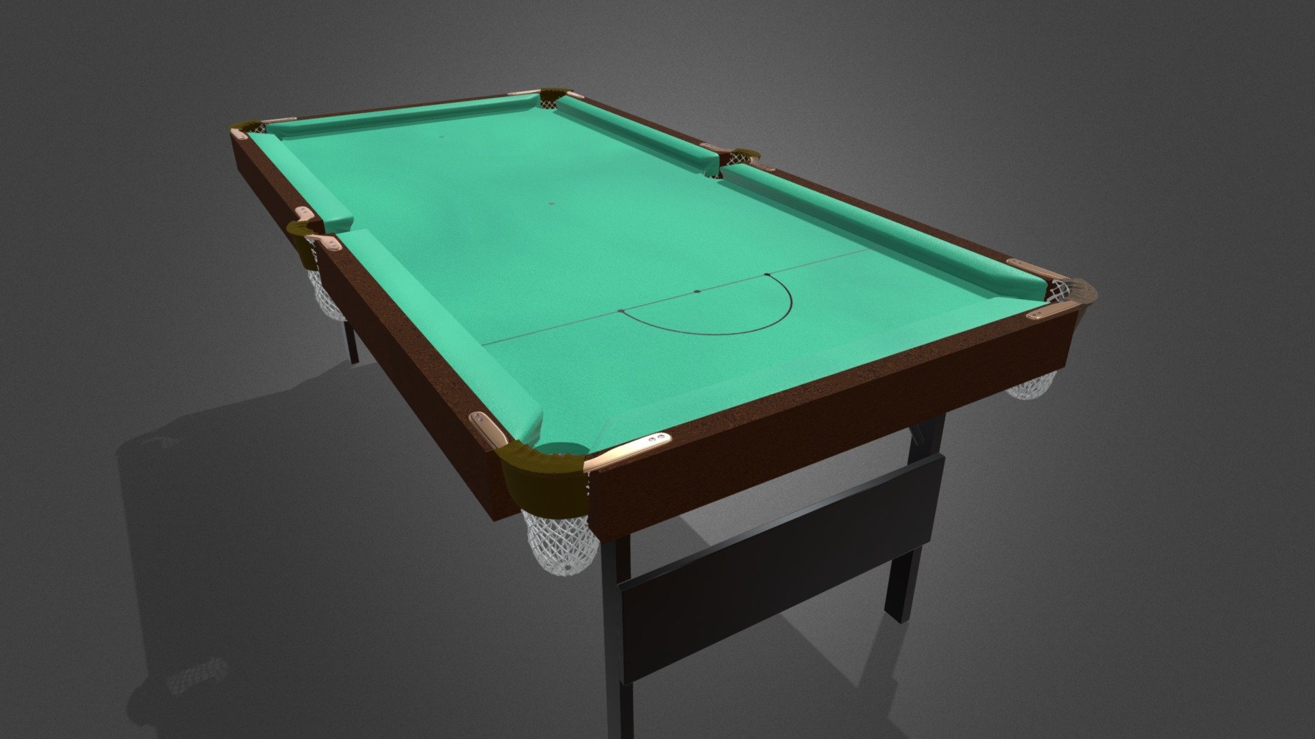 Pool table - Download Free 3D model by ddmclaughlinn [b36074d] - Sketchfab