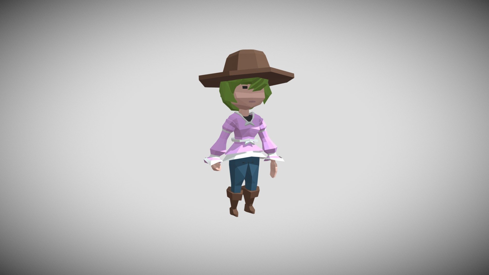 MC Character 9 Standing Idle - 3D model by UFRE Studio (@ufrestudio ...