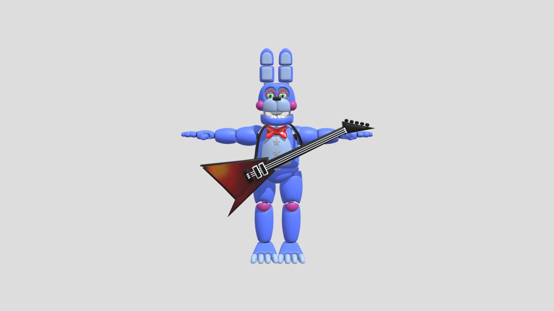 Rockstar Bonnie V2 By Thudner - Download Free 3D model by Fredbear ...