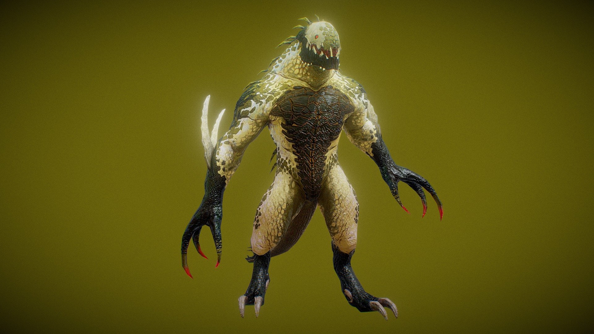 Reptile - Buy Royalty Free 3D model by Luna Studio (@StudioLuna ...