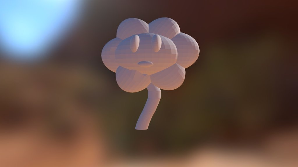 Flower - 3D model by Chroyo [b364142] - Sketchfab