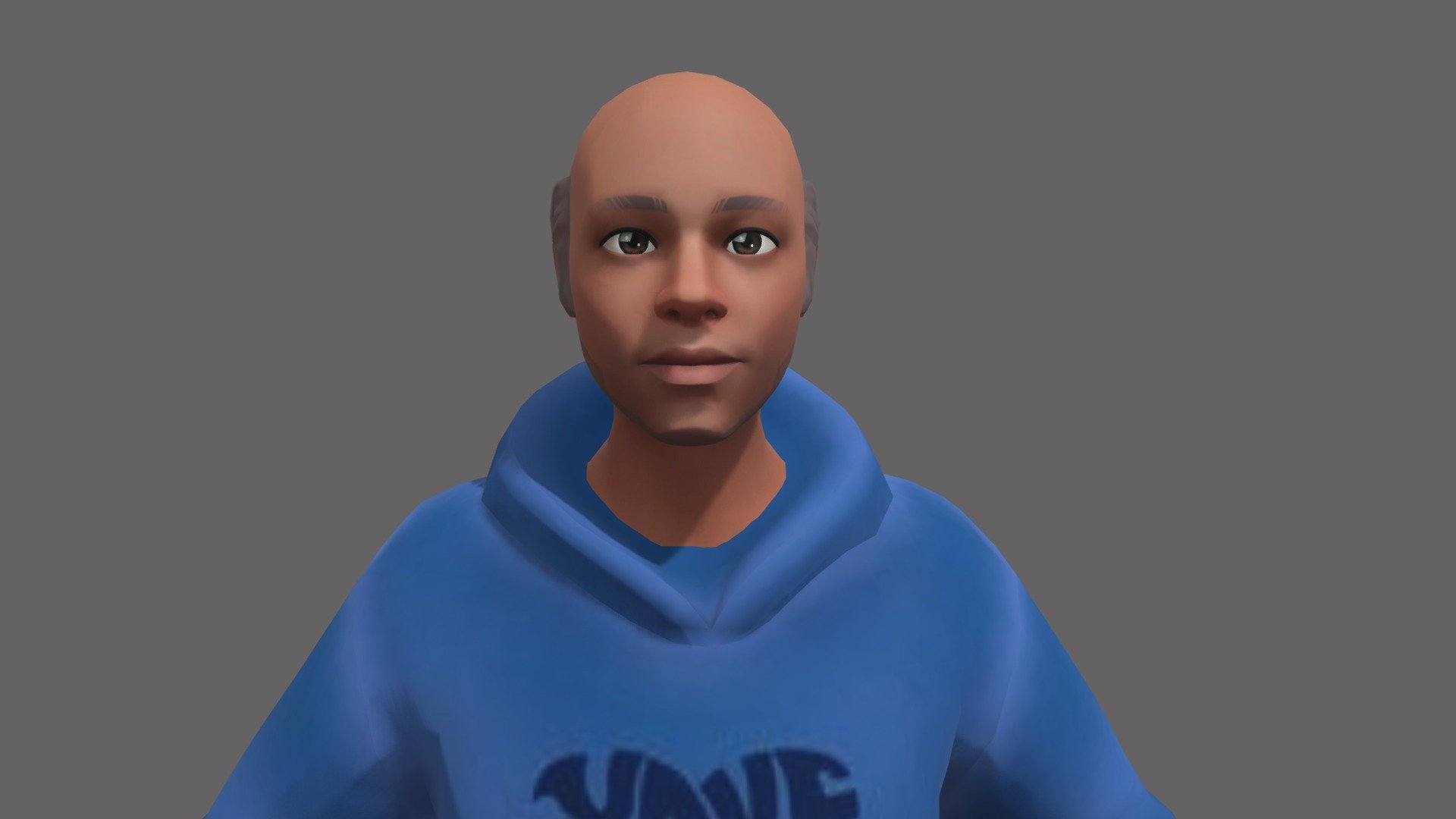 Young Bald - 3D model by Wélcio Willer (@welciowiller20) [b36520e ...