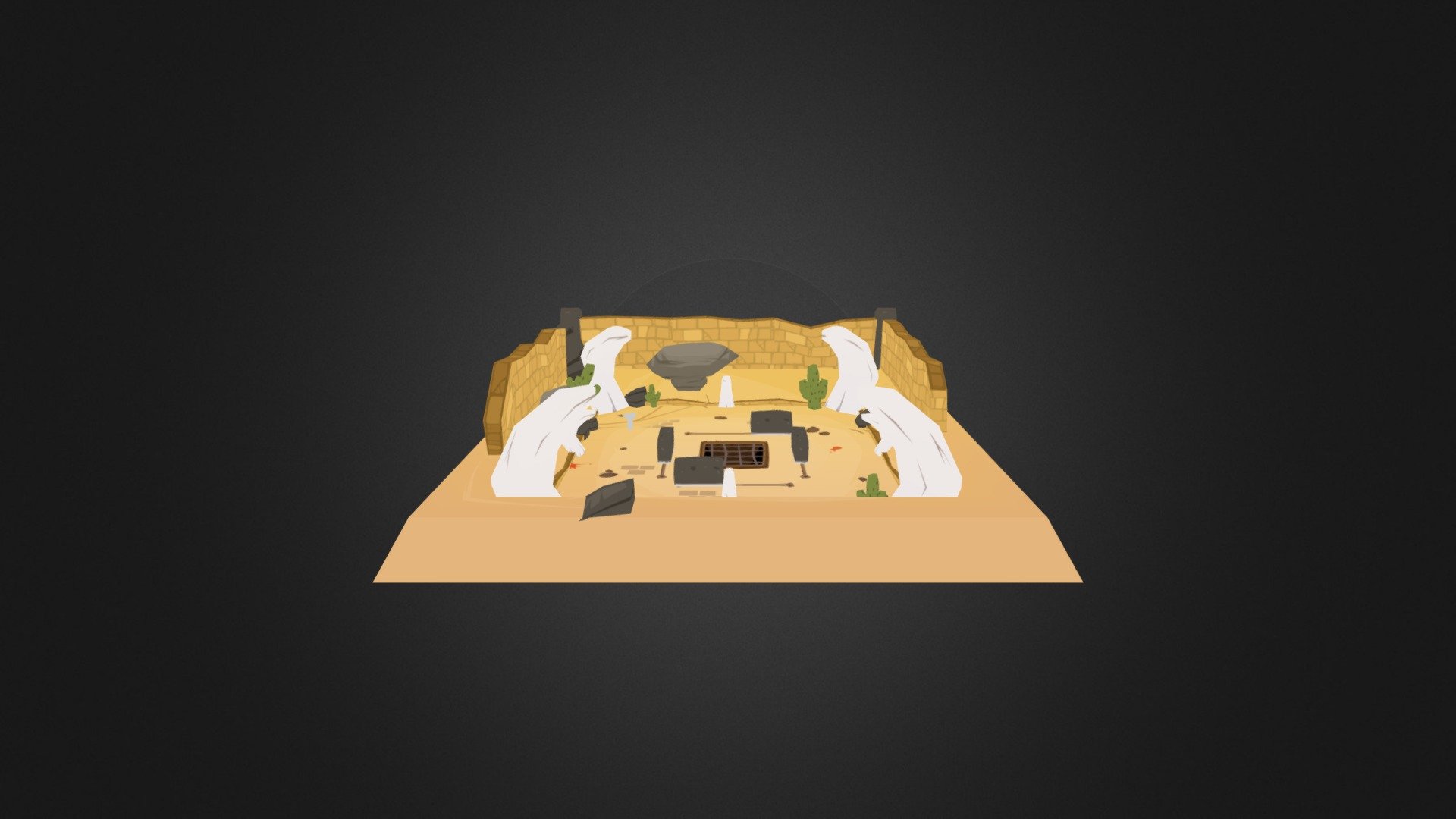 Arene - 3D model by Flý (@thibautmarlard) [b365b8b] - Sketchfab