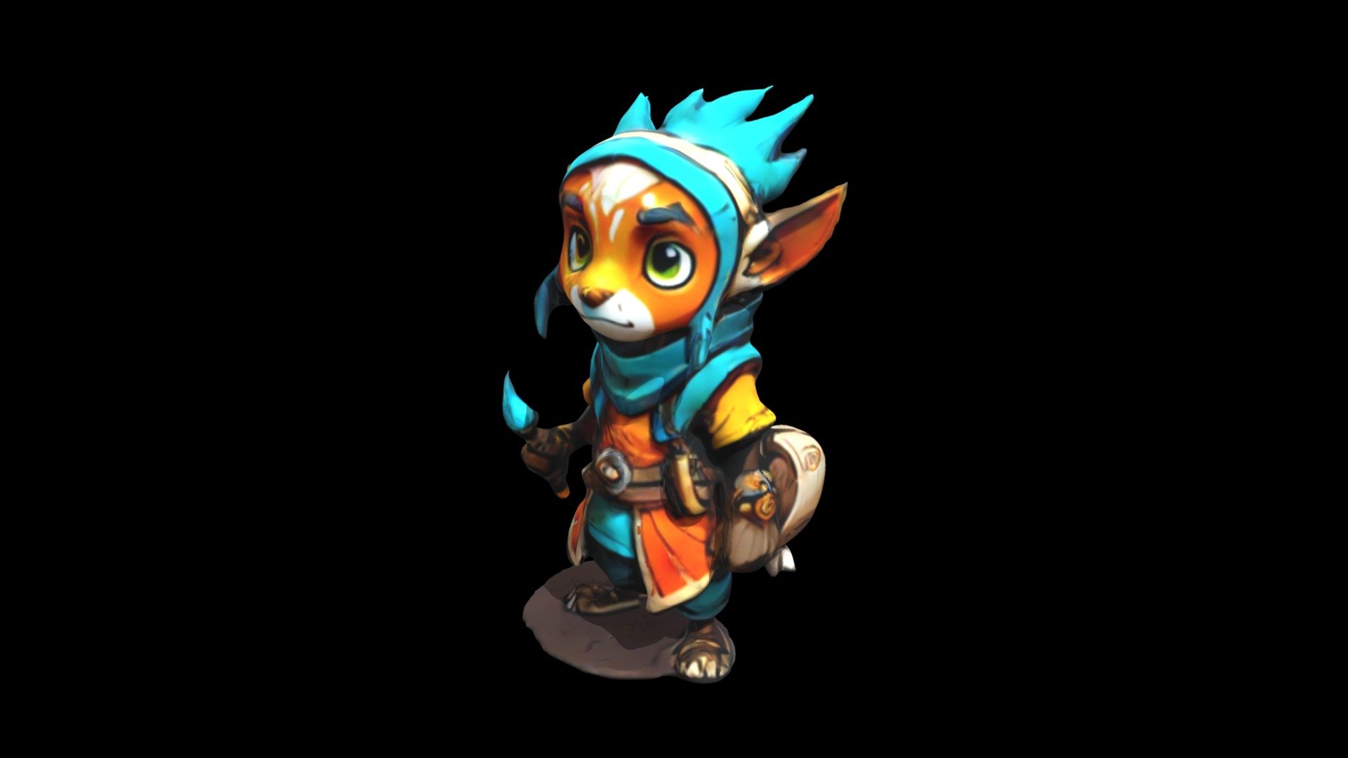 An intriguing character design concept! - Download Free 3D model by ...