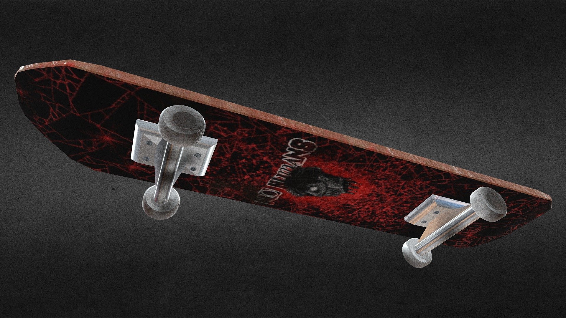 Skateboard - 3D model by Silvr3D [b369a4b] - Sketchfab