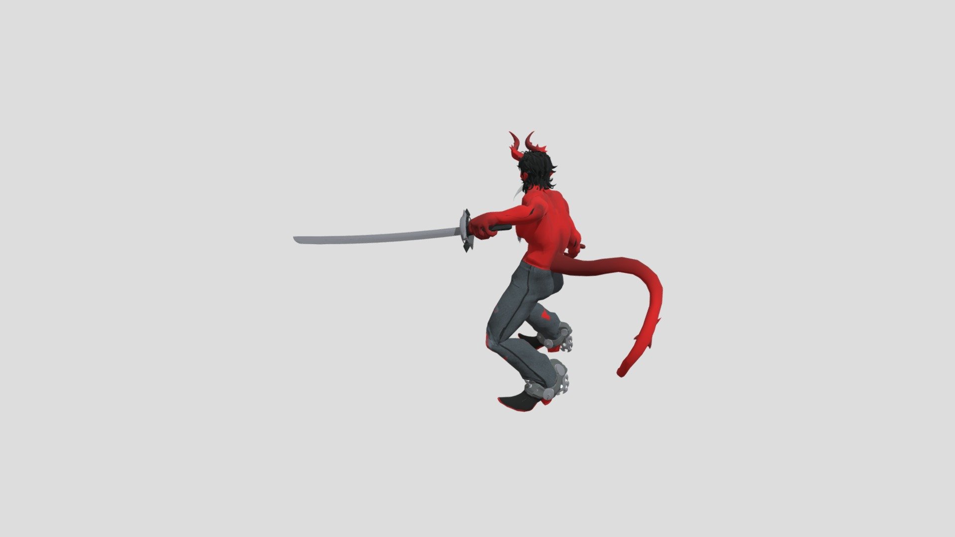 Balam, the Demon Mercenary - 3D model by welsewul1 [b369d2f] - Sketchfab