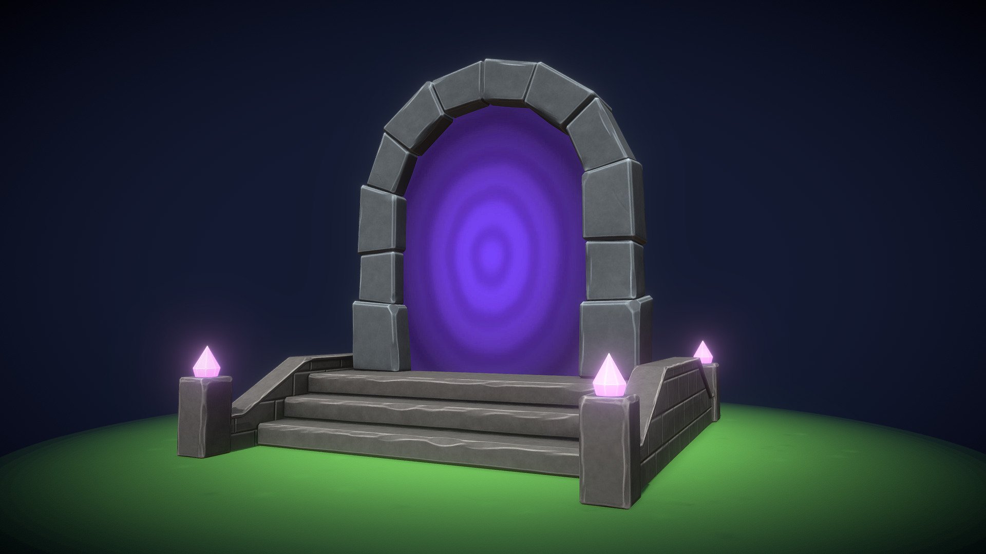 Magic Portal - 3D model by Arun Kumar S (@arun-kumar) [b369e7c] - Sketchfab