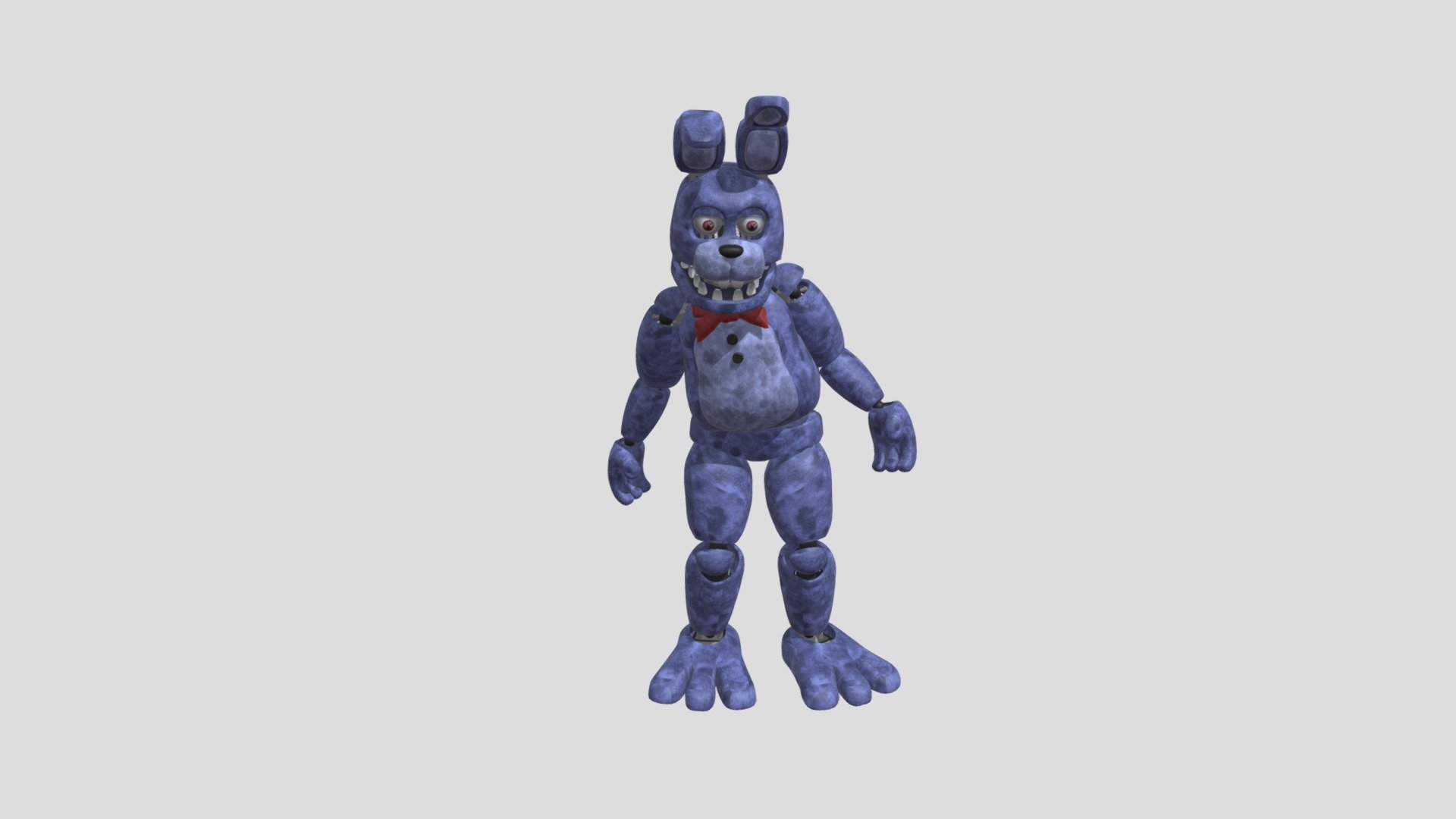 Unwithered bonnie the bunny redesign v2 - Download Free 3D model by ...