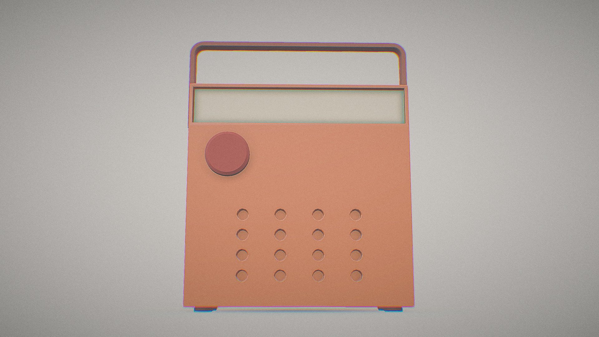 Stylized Orange Radio - Download Free 3D model by Smogg5 [b36b100 ...