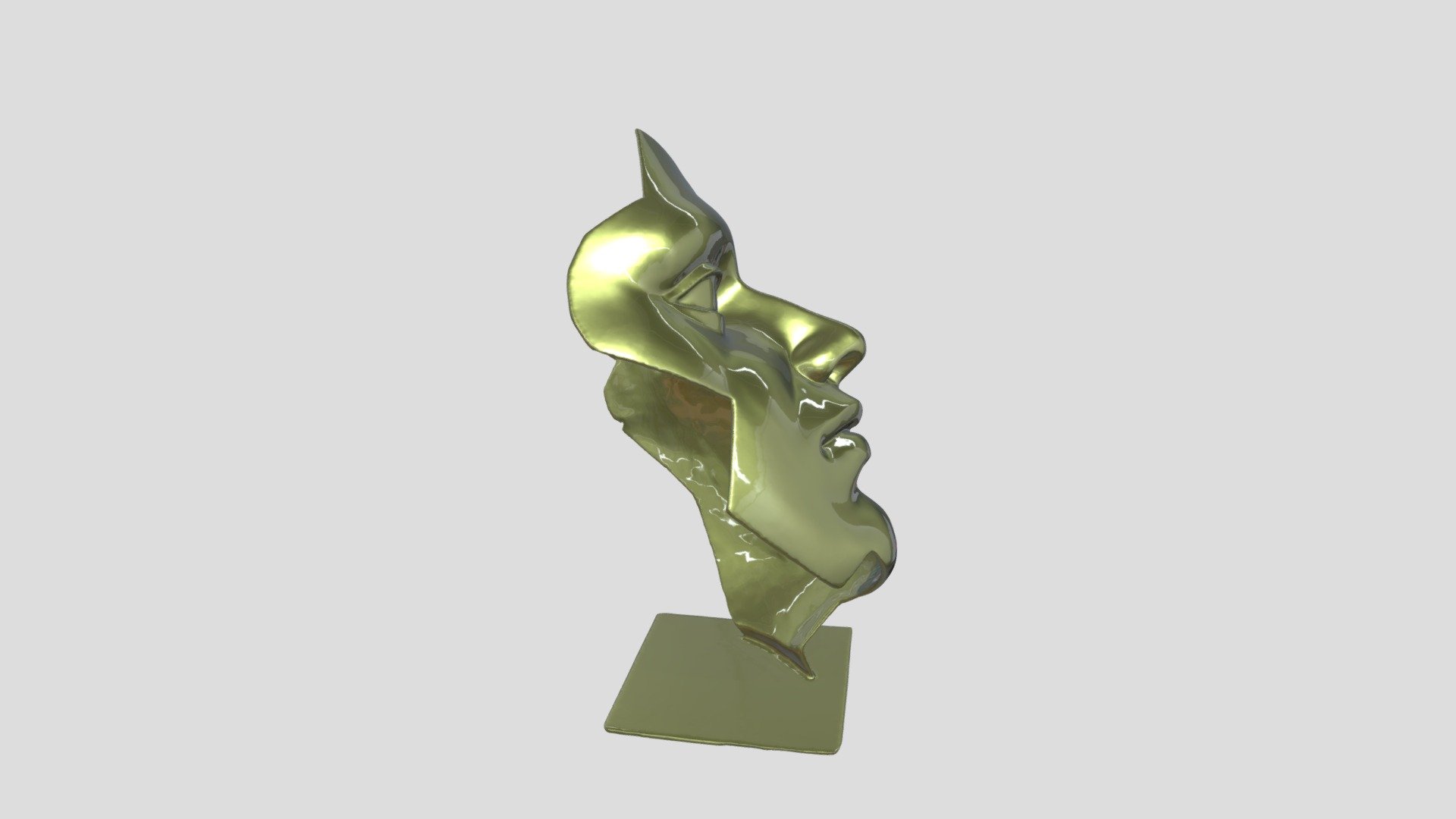 Face sculpture - 3D model by Sebastian Michalowski ...