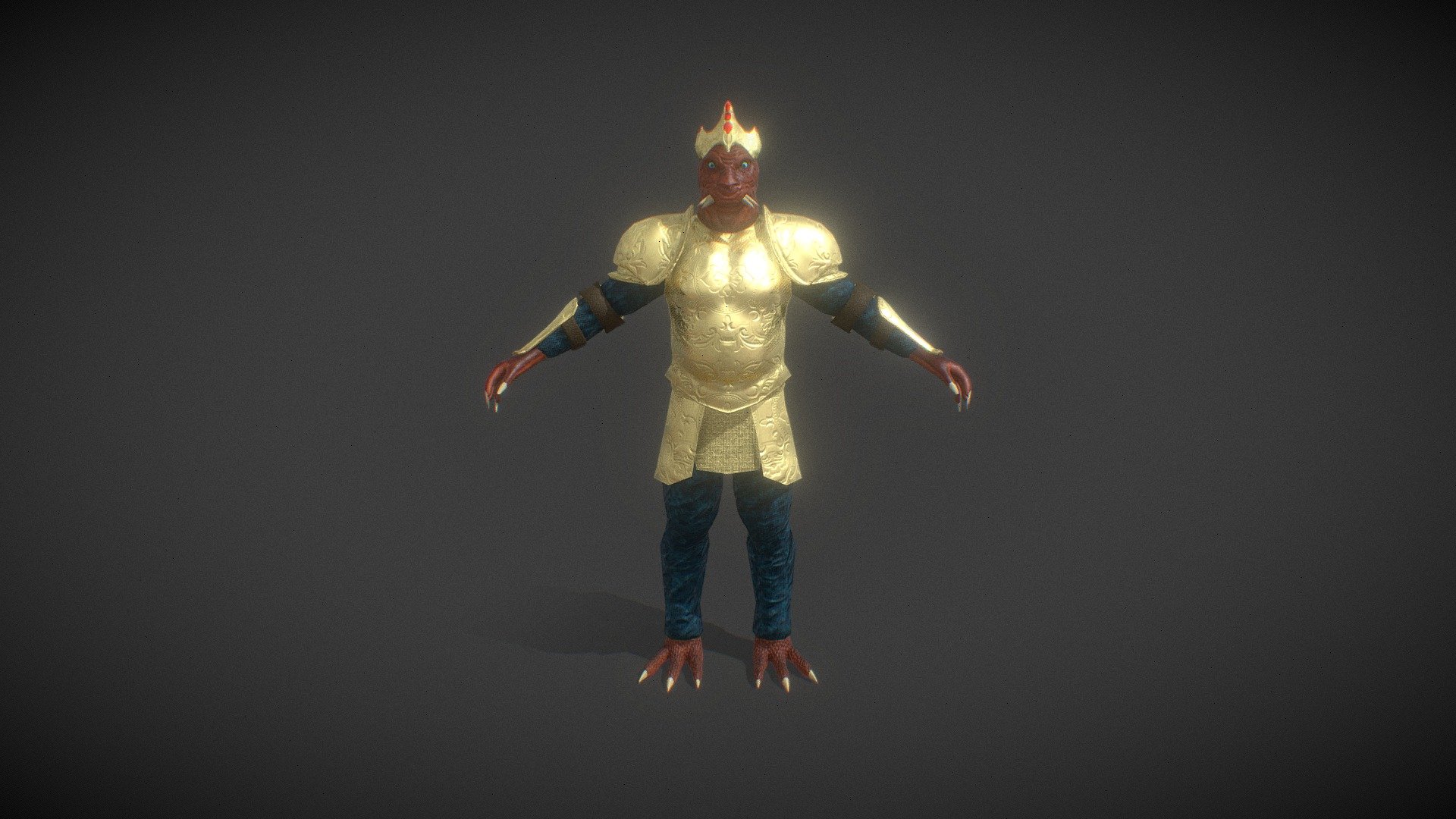 monster king Roblox model - 3D model by Devil senpai (@agrimjain1998 ...