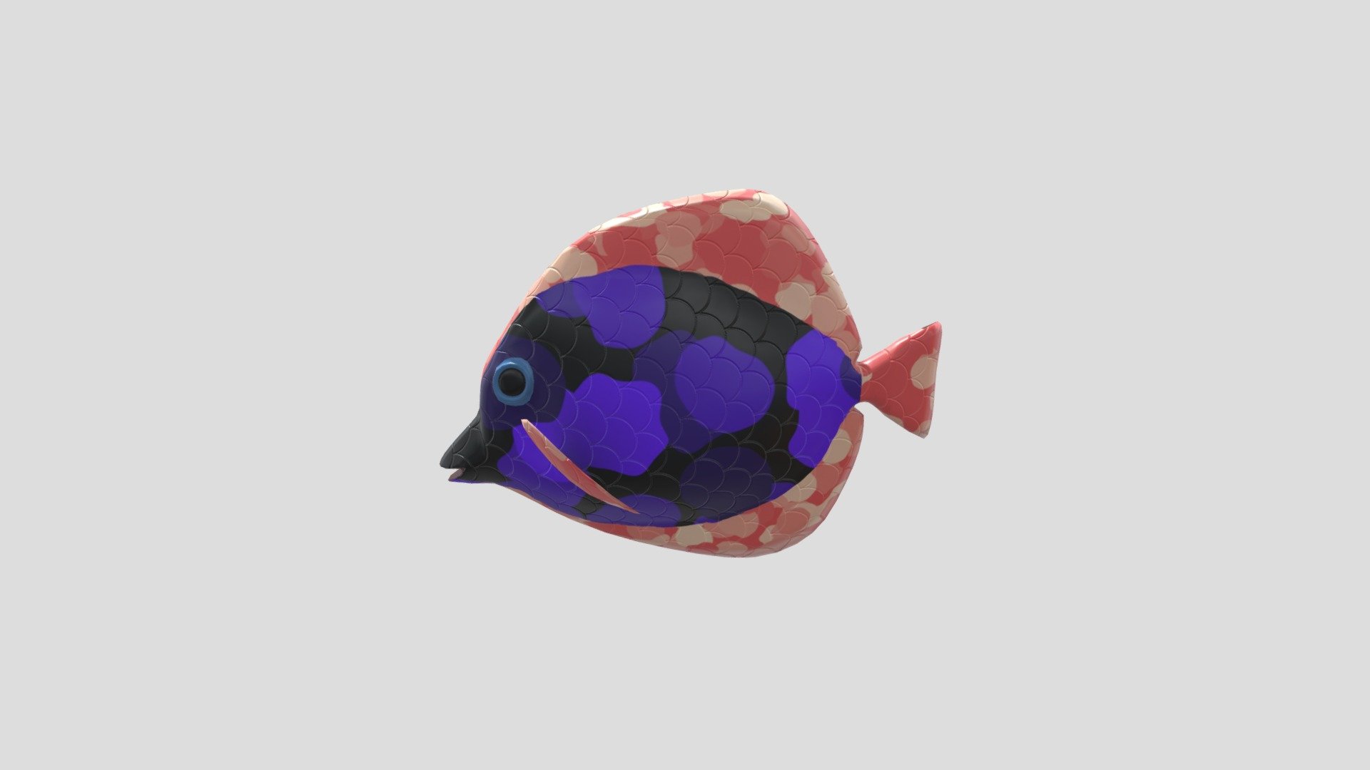 Tropical Fish - 3D model by seventyfive2 [b37042d] - Sketchfab
