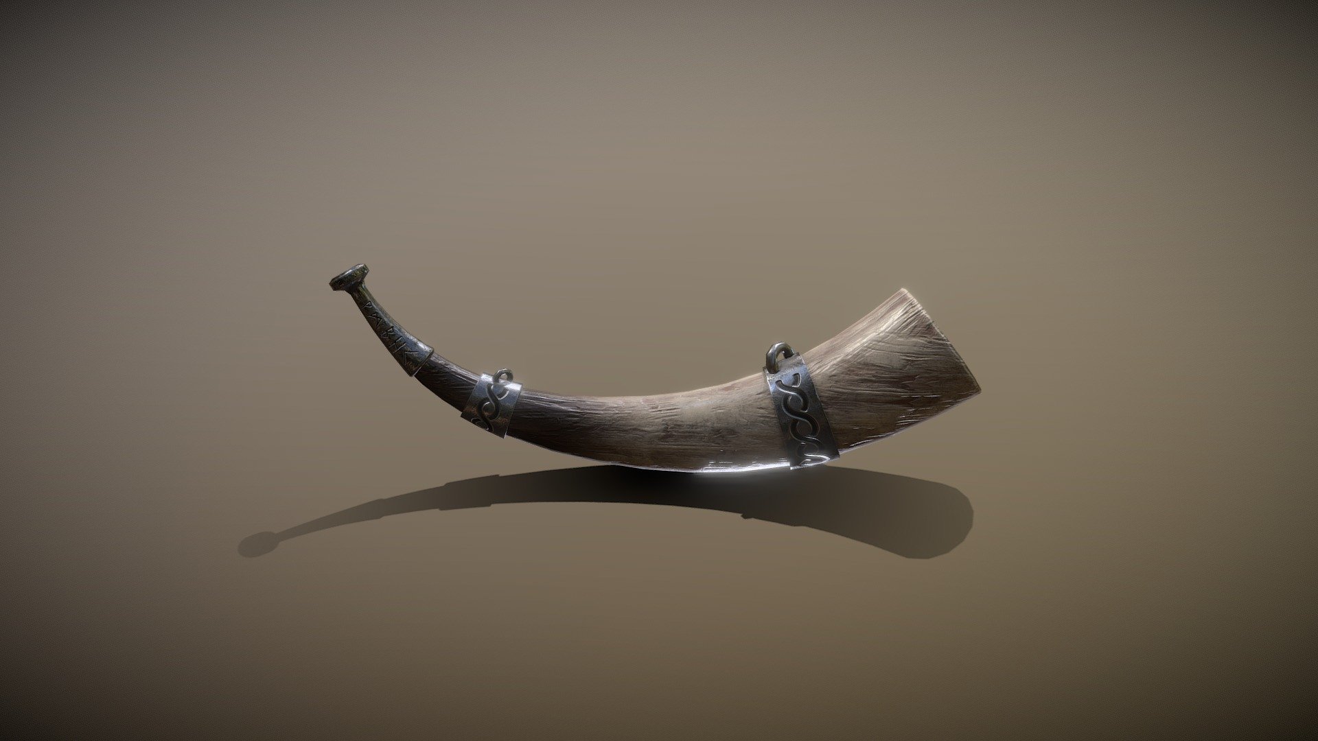 Warhorn - 3D model by JacintoSarabando [b370748] - Sketchfab