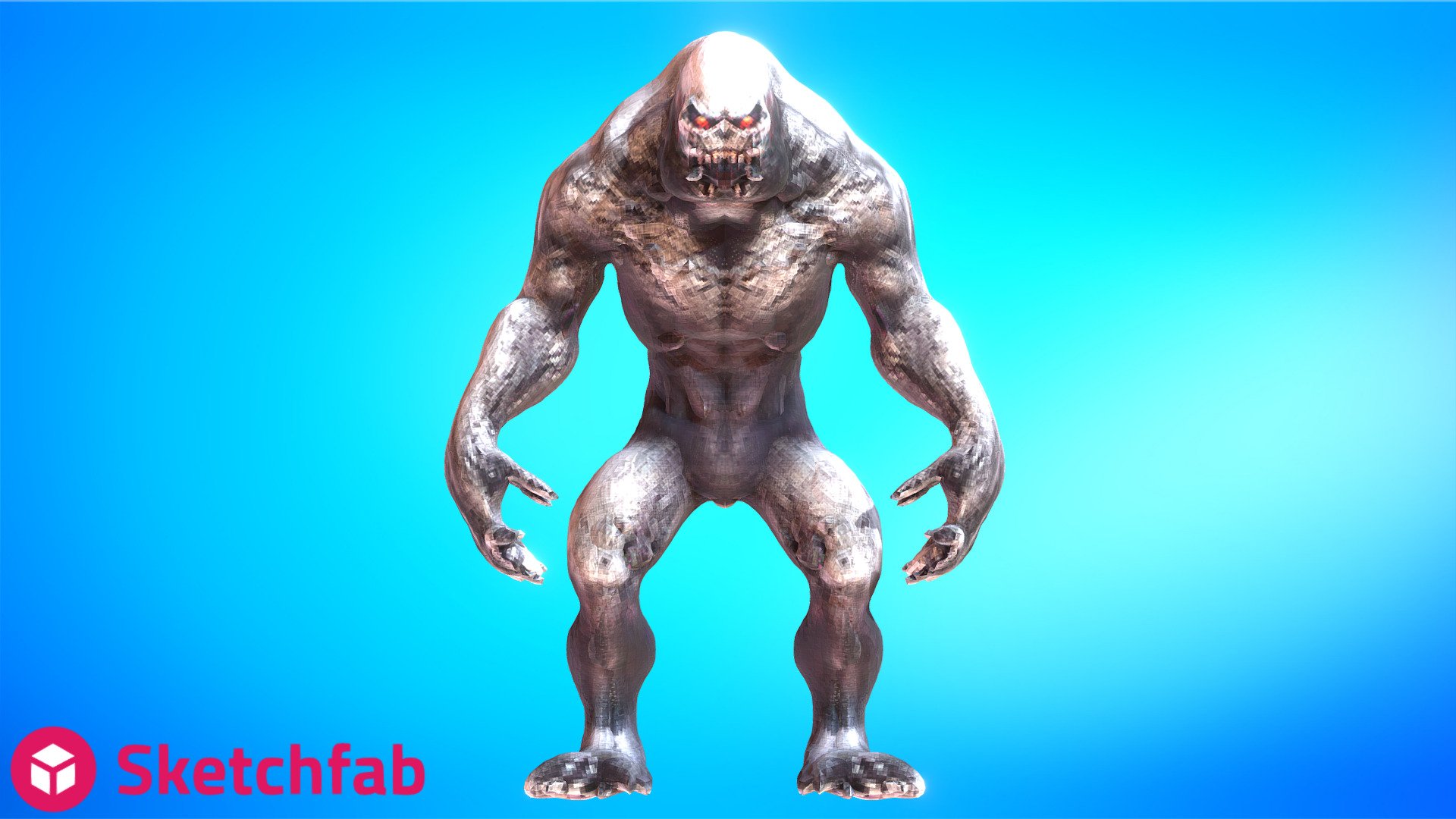 Dark Monster Animated & Rigged humanoid - Buy Royalty Free 3D model by ...