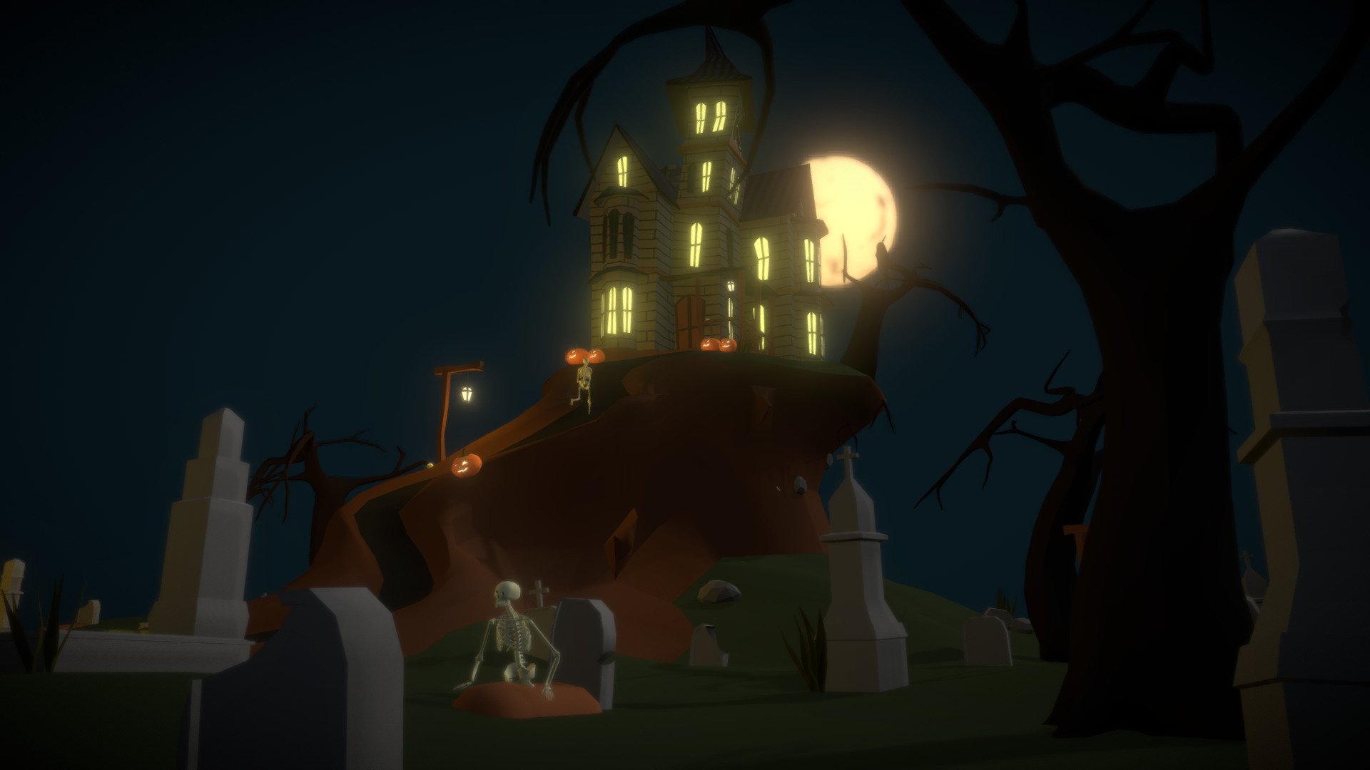 Haunted House 2020 - Download Free 3D model by LordDiego [b370e32 ...