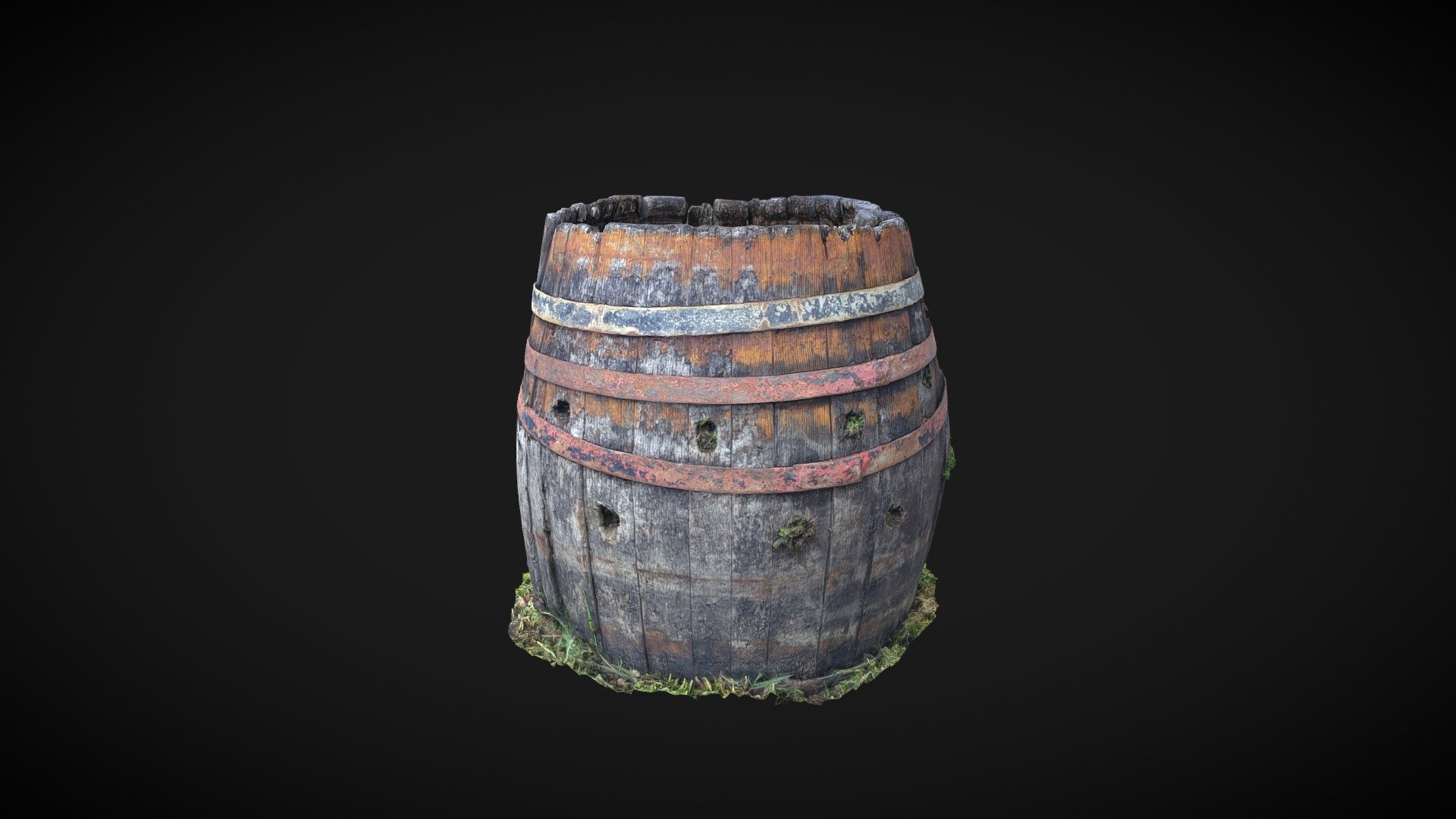 Barrel_3D - 3D model by Studio_3pko [b37114d] - Sketchfab