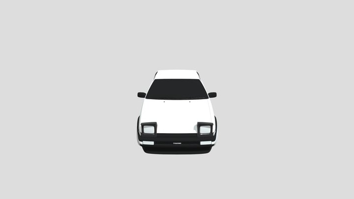 Ae86 3D models - Sketchfab