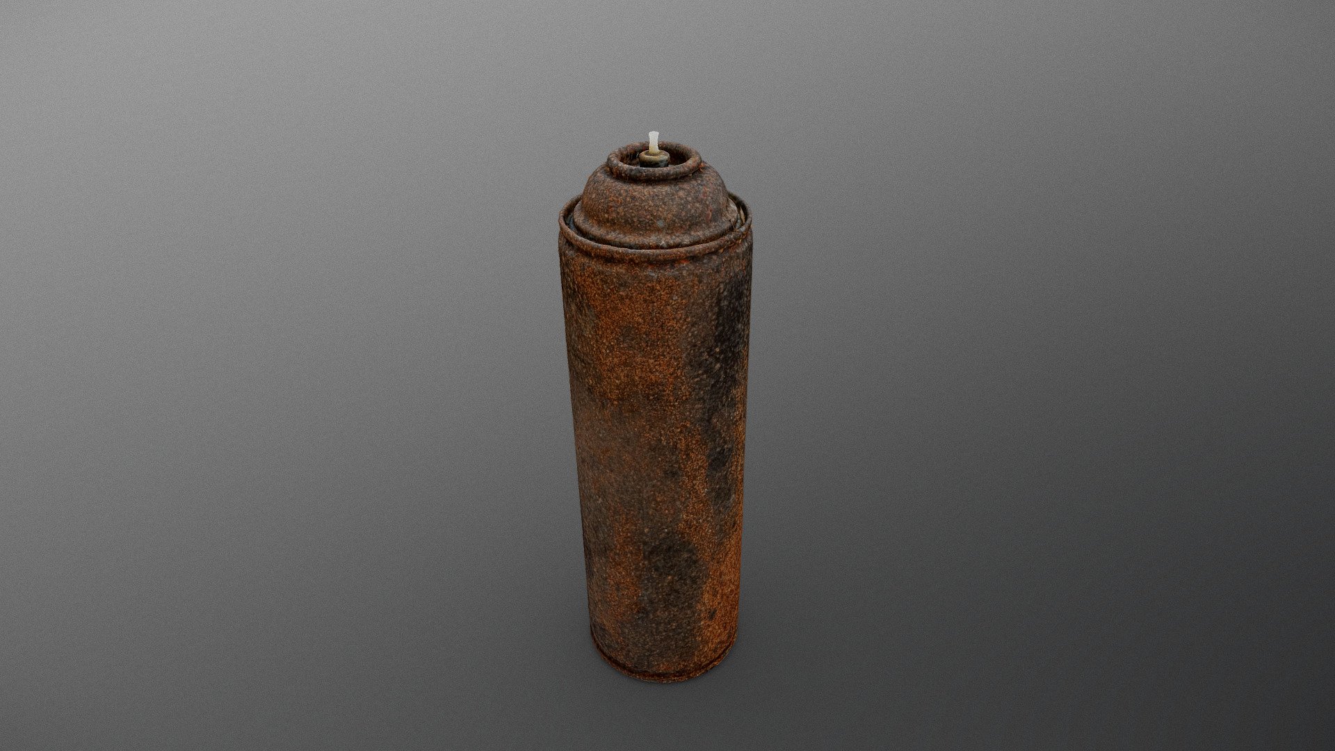 Rusty spray can - 3D model by axonite [b371c0b] - Sketchfab
