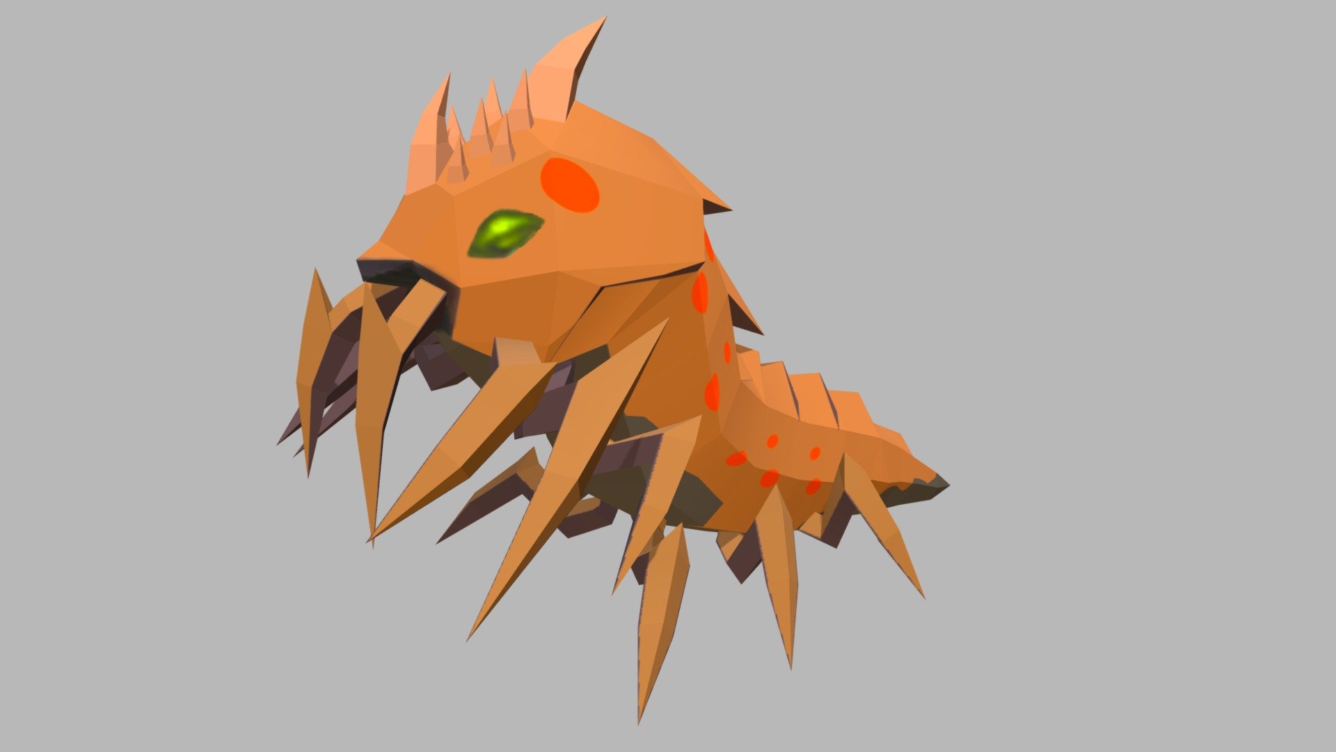 Flea Monster - 3D model by josluat91 [b372764] - Sketchfab