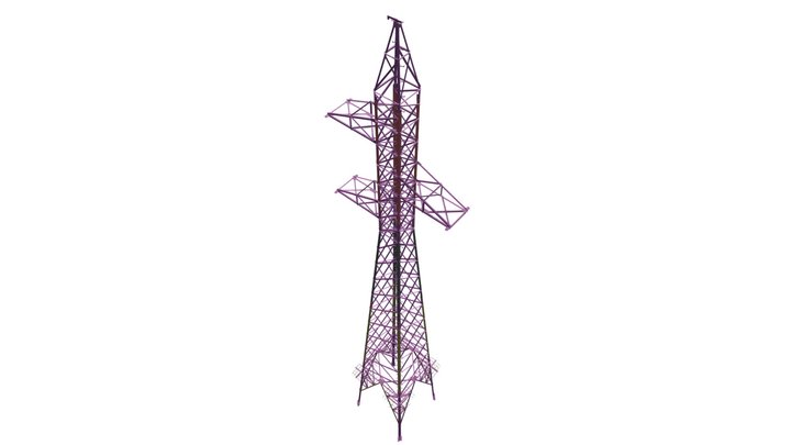 Transmission-tower 3D models - Sketchfab