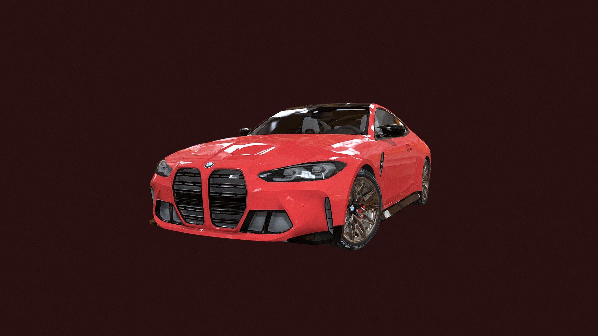 2021-bmw-m4-competition - 3D model by CROZeus [b372f7c] - Sketchfab