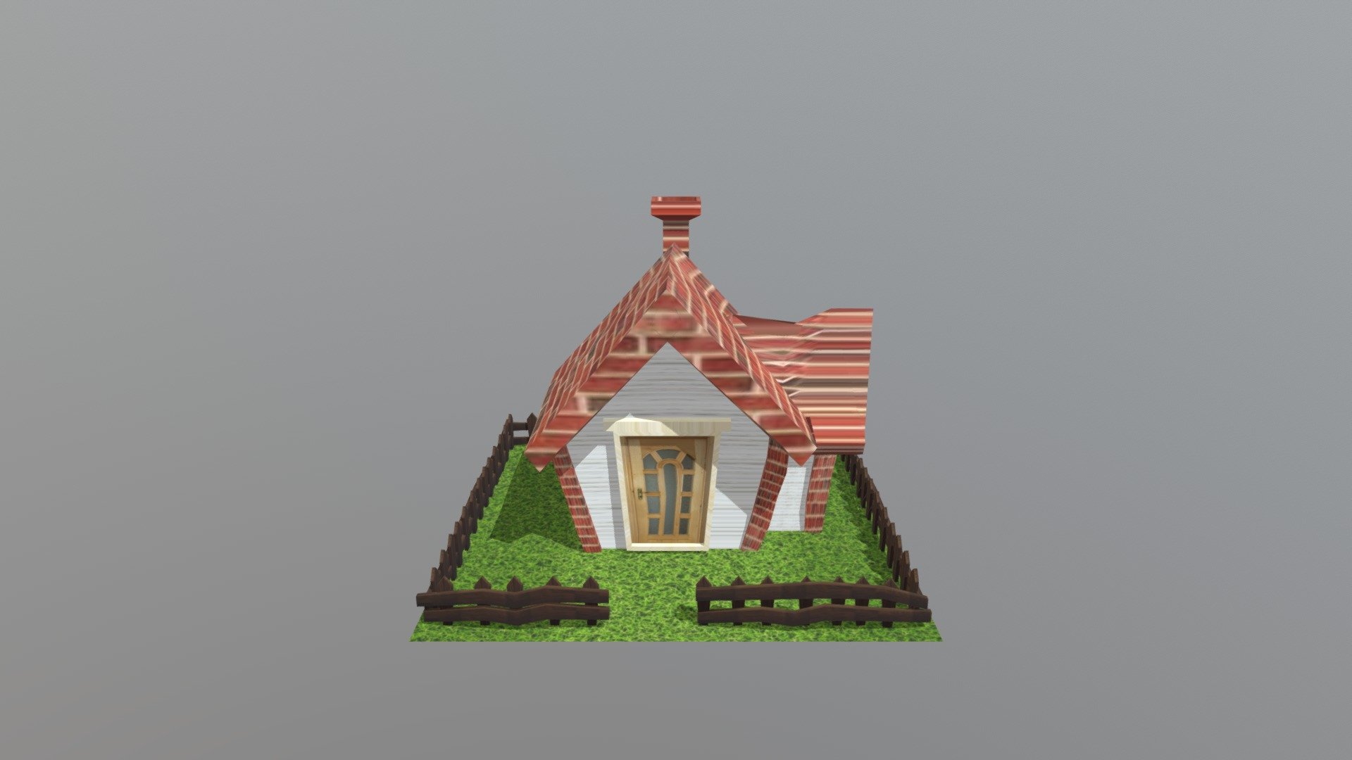 Red Home - Download Free 3D model by Vineet02 [b373273] - Sketchfab