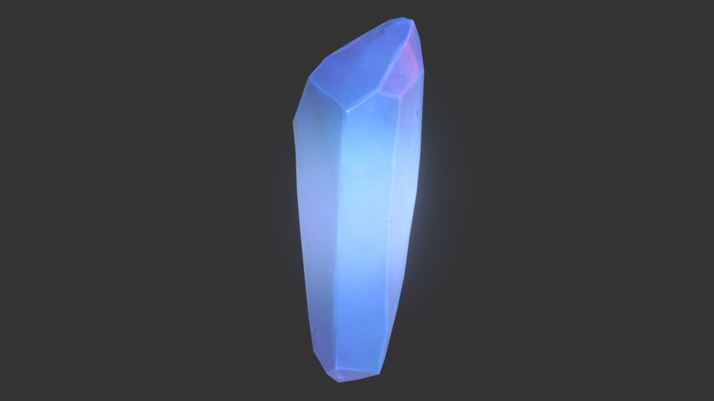 The Crystal Shard - 3D model by isabelfernandez [b37346a] - Sketchfab