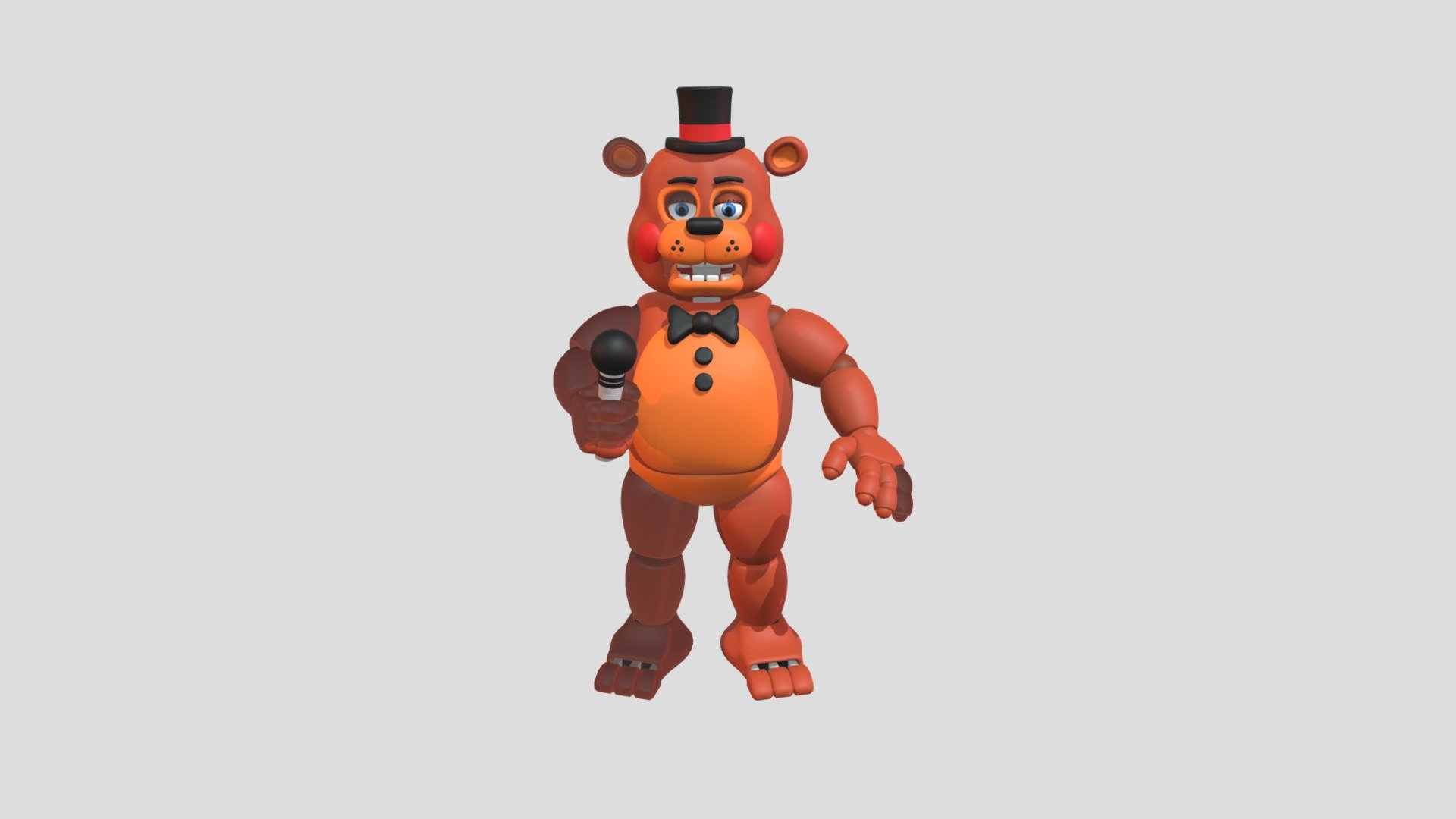 Toy Freddy Fazbear - Download Free 3D model by 🍕 | Swizzie's | 🍕 ...