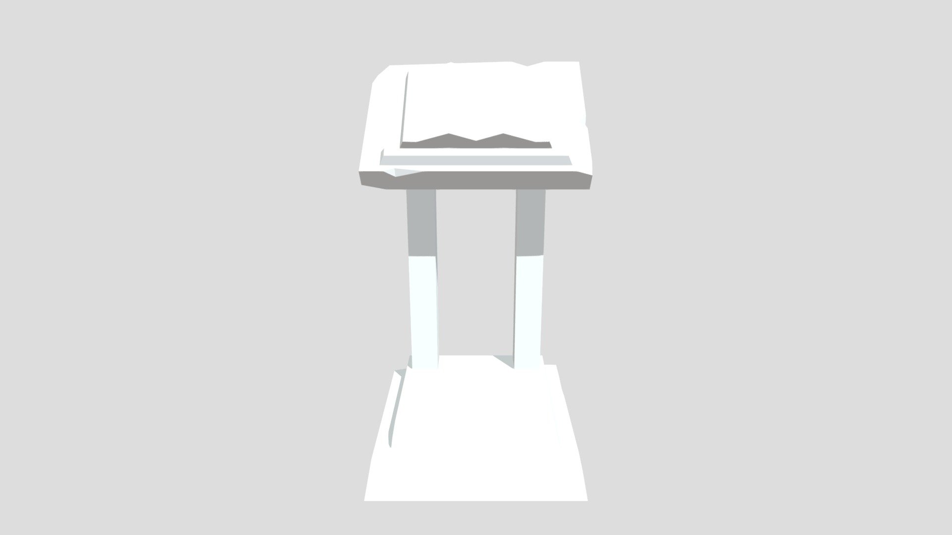 SM Prop Book Stand 01 - Download Free 3D model by nyu_grad_alley_2020 ...