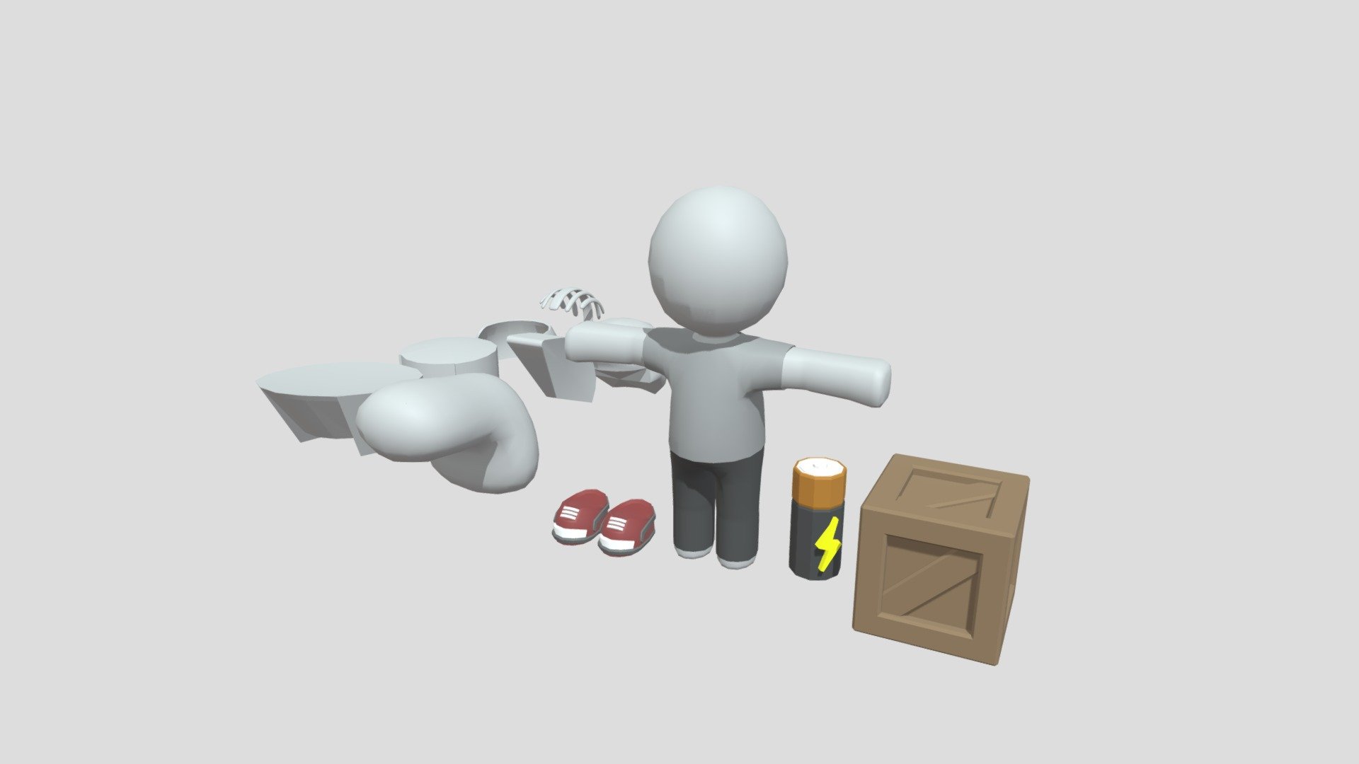 stickman asset - 3D model by sitnikov01oleg [b374685] - Sketchfab