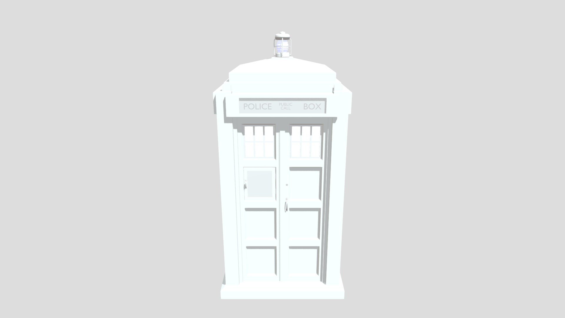 Tardis - Download Free 3D model by Reecer0503 [b3746cd] - Sketchfab