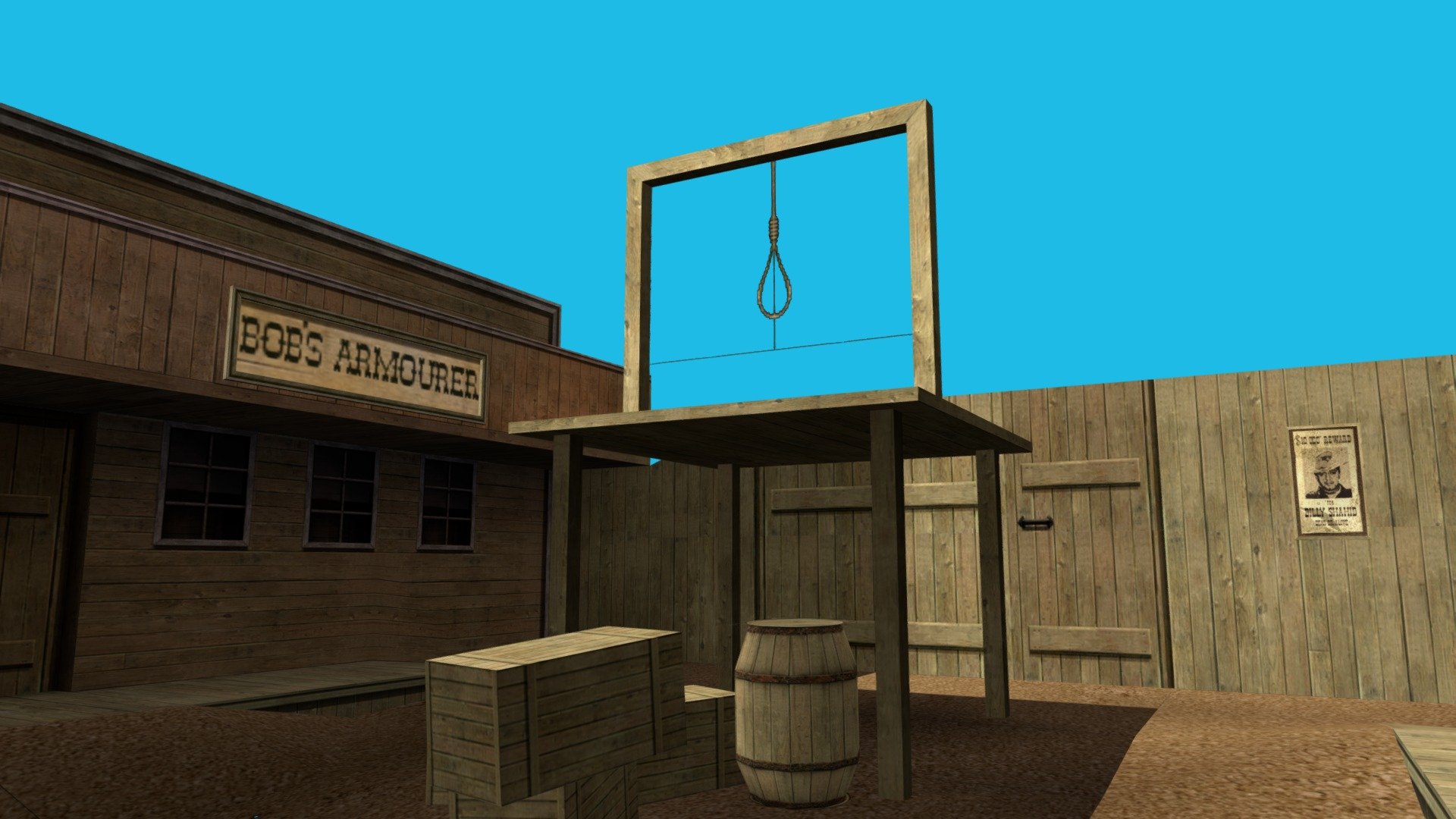 ghost town 1 - Download Free 3D model by amogusstrikesback2 [b375df1 ...