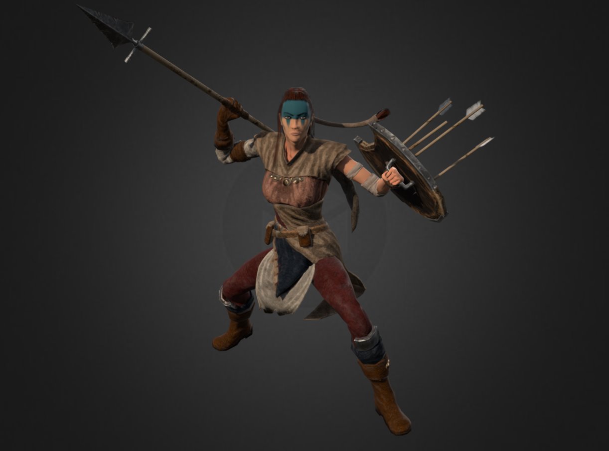 ArtStation Challenge - The Hunter - 3D model by poboczny [b375e0f ...