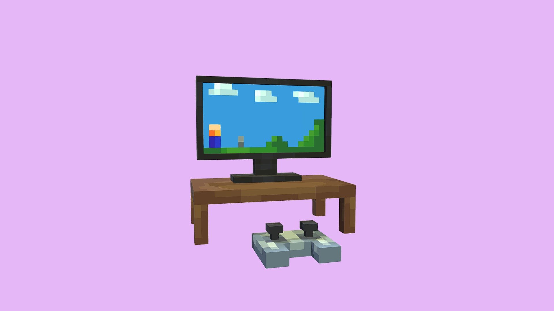 Gaming - 3D model by /SummonGeet (@coolmodeler) [b3773f7] - Sketchfab