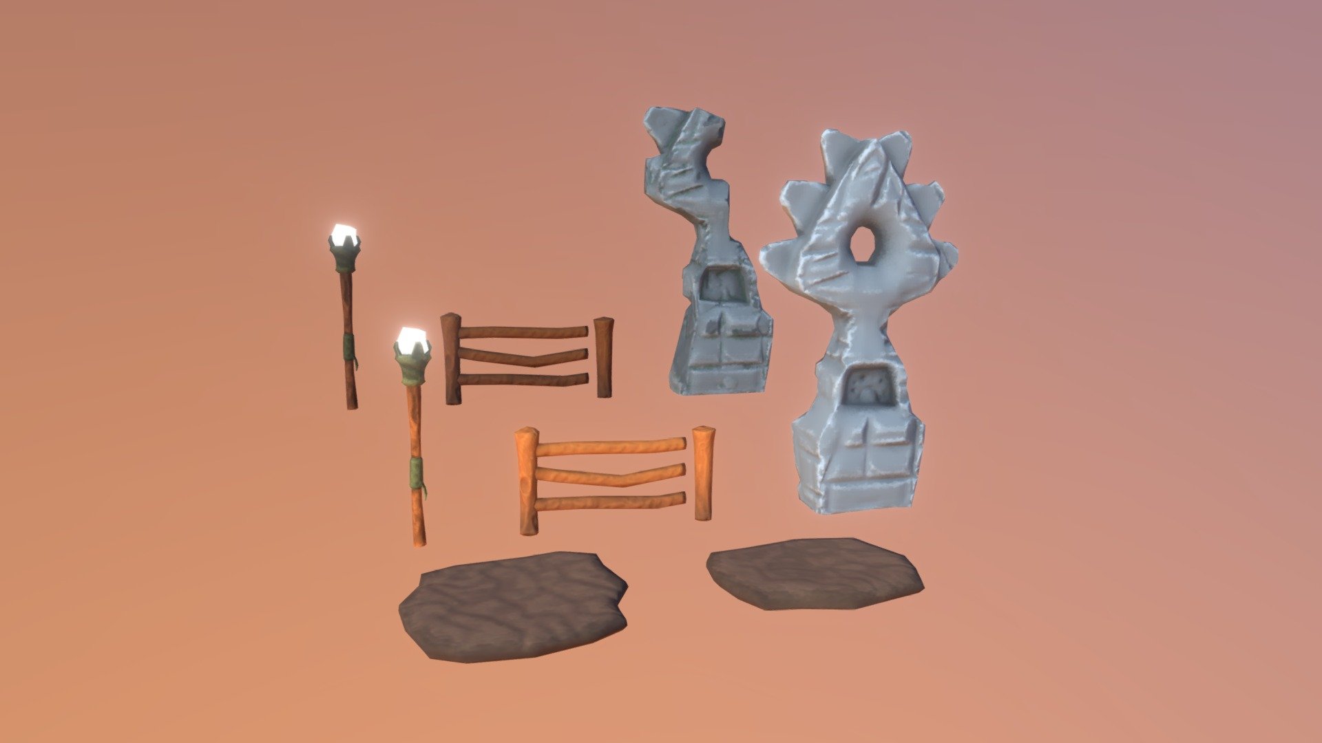 Village Assets (Student Project) - 3D model by Owen H.K (@OwenHK ...