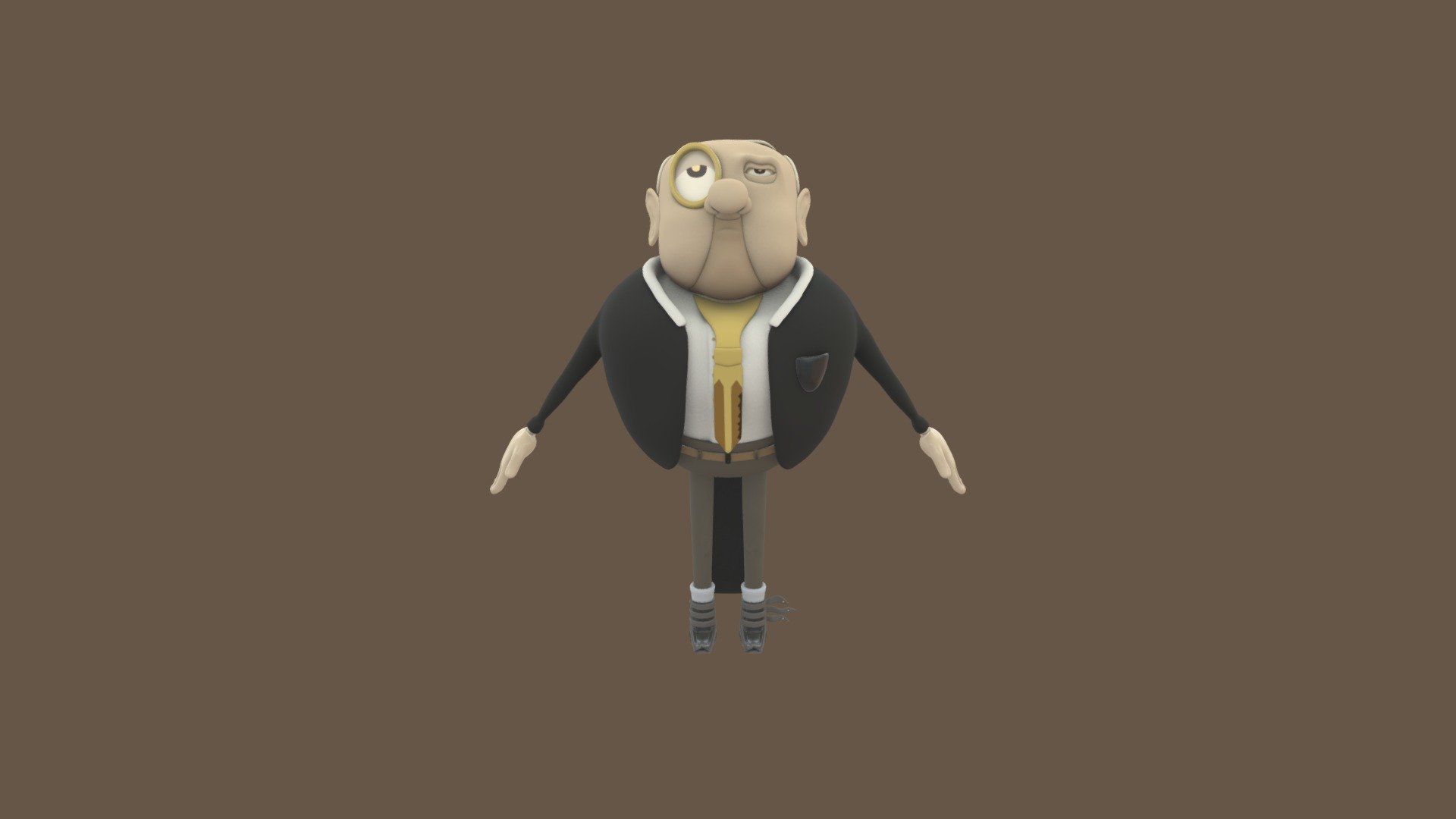 The banker - Download Free 3D model by Skeletony765 [b3785ca] - Sketchfab