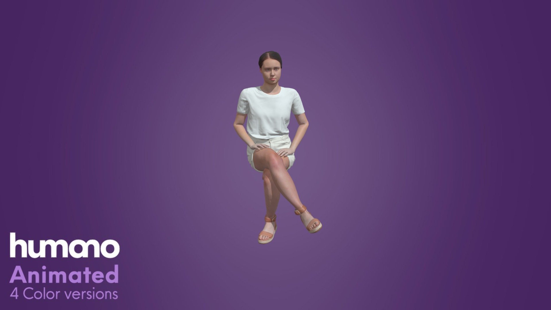 Animated Woman Sitting 4397-S3 - Buy Royalty Free 3D model by Humano3d ...