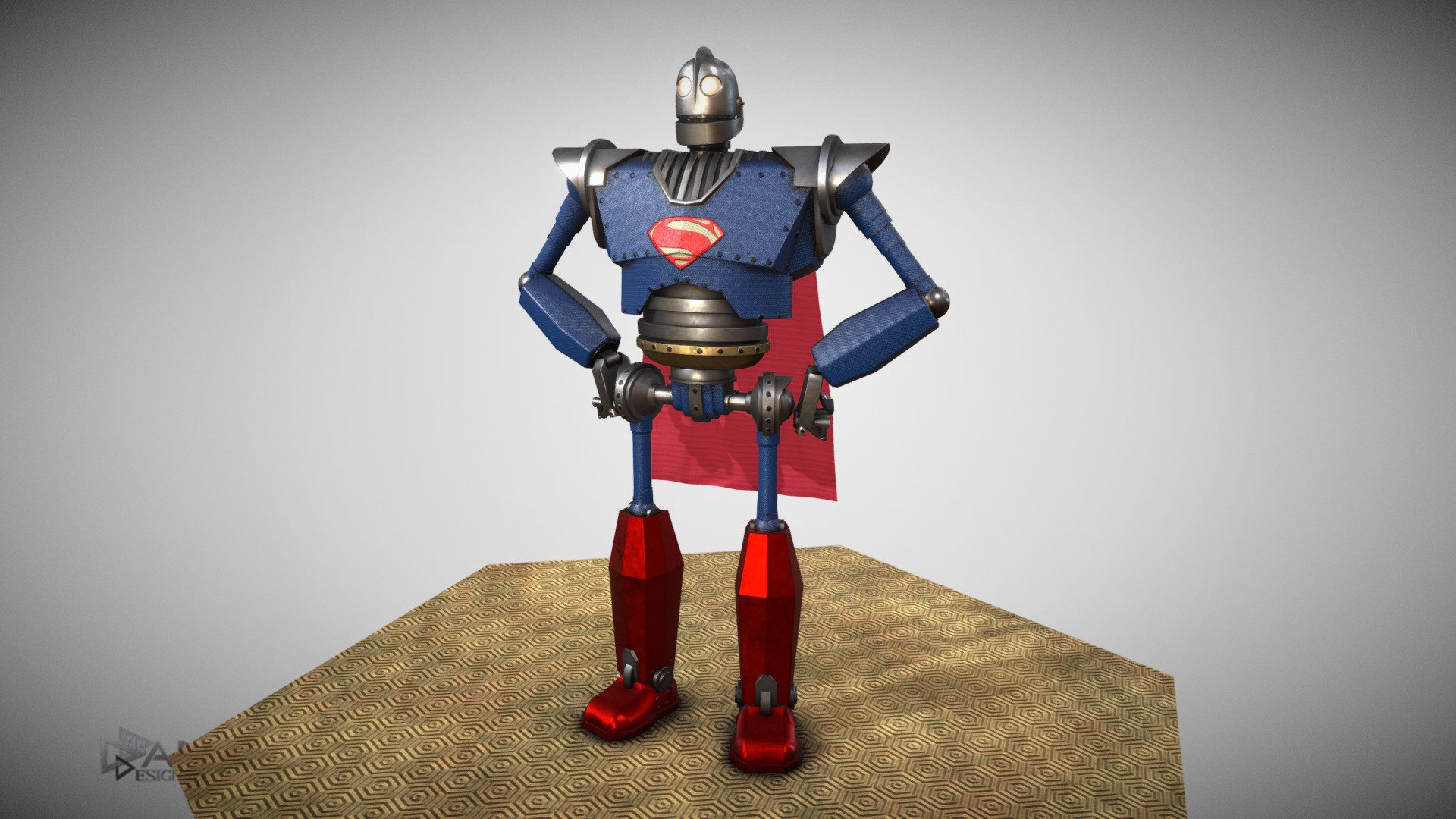 The Real MAN OF STEEL [Iron Giant] - 3D model by dark-minaz [b37a199 ...